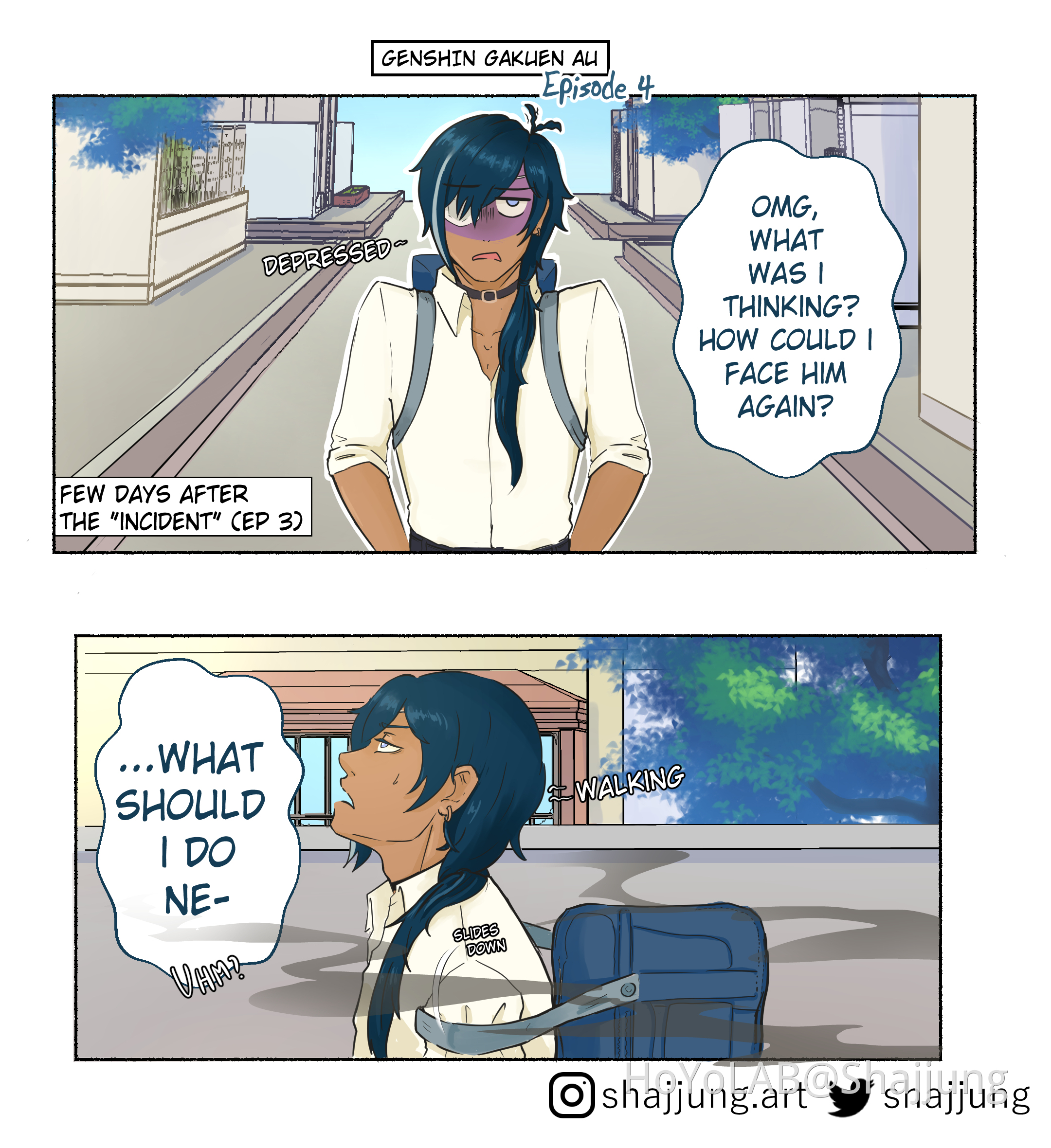 Genshin School AU (Ep. 4) Genshin Impact | HoYoLAB