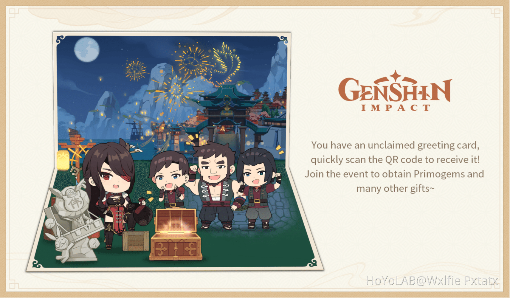 Share Greeting Cards From "Festive Celebration of Flowing Hues" Web ...