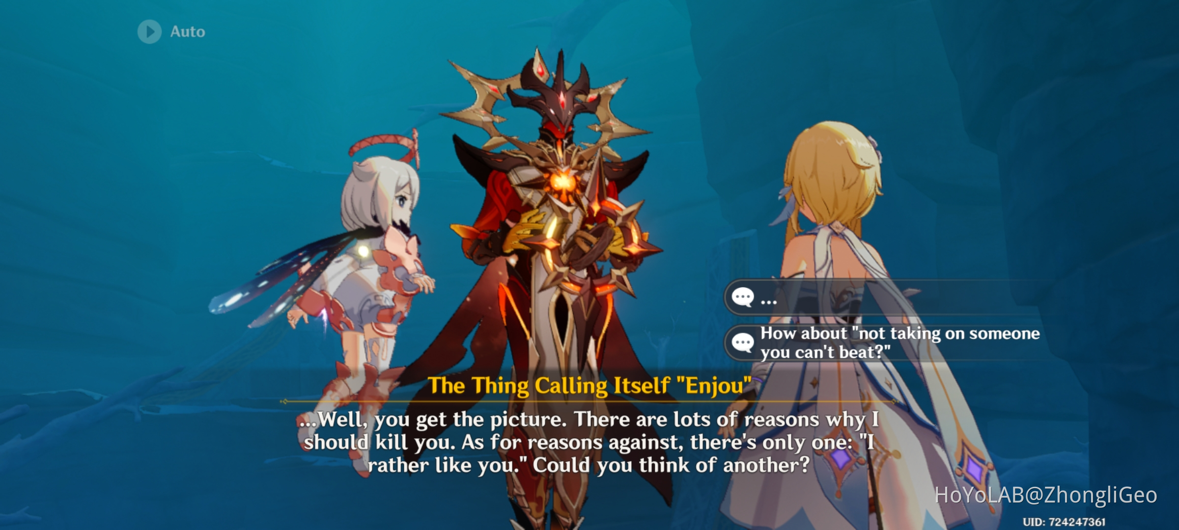 Abyss Lector looks so cool Genshin Impact | HoYoLAB