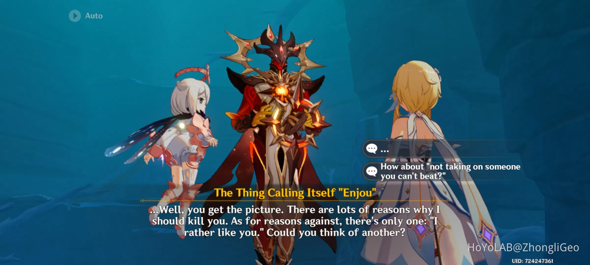 Abyss Lector looks so cool Genshin Impact | HoYoLAB