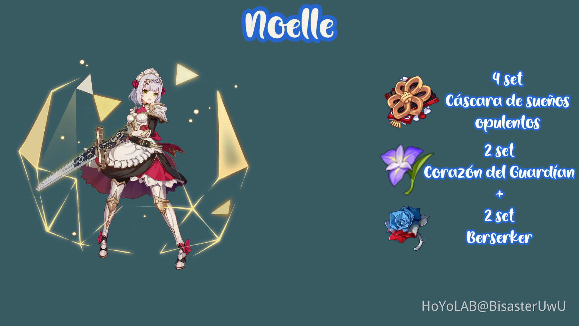 Build Noelle Genshin Impact | HoYoLAB