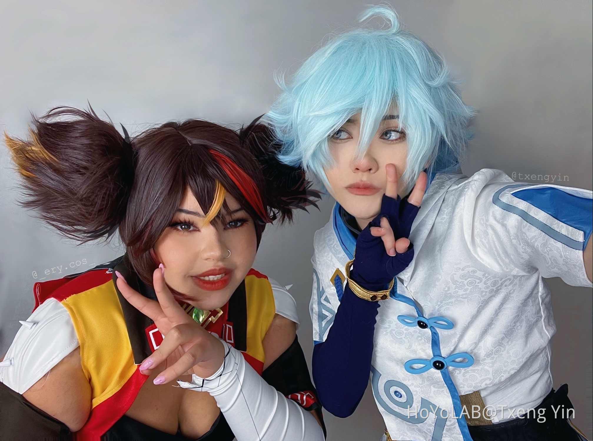 Liyue's rockstars ! (Chongyun and Xinyan cosplay) Genshin Impact | HoYoLAB
