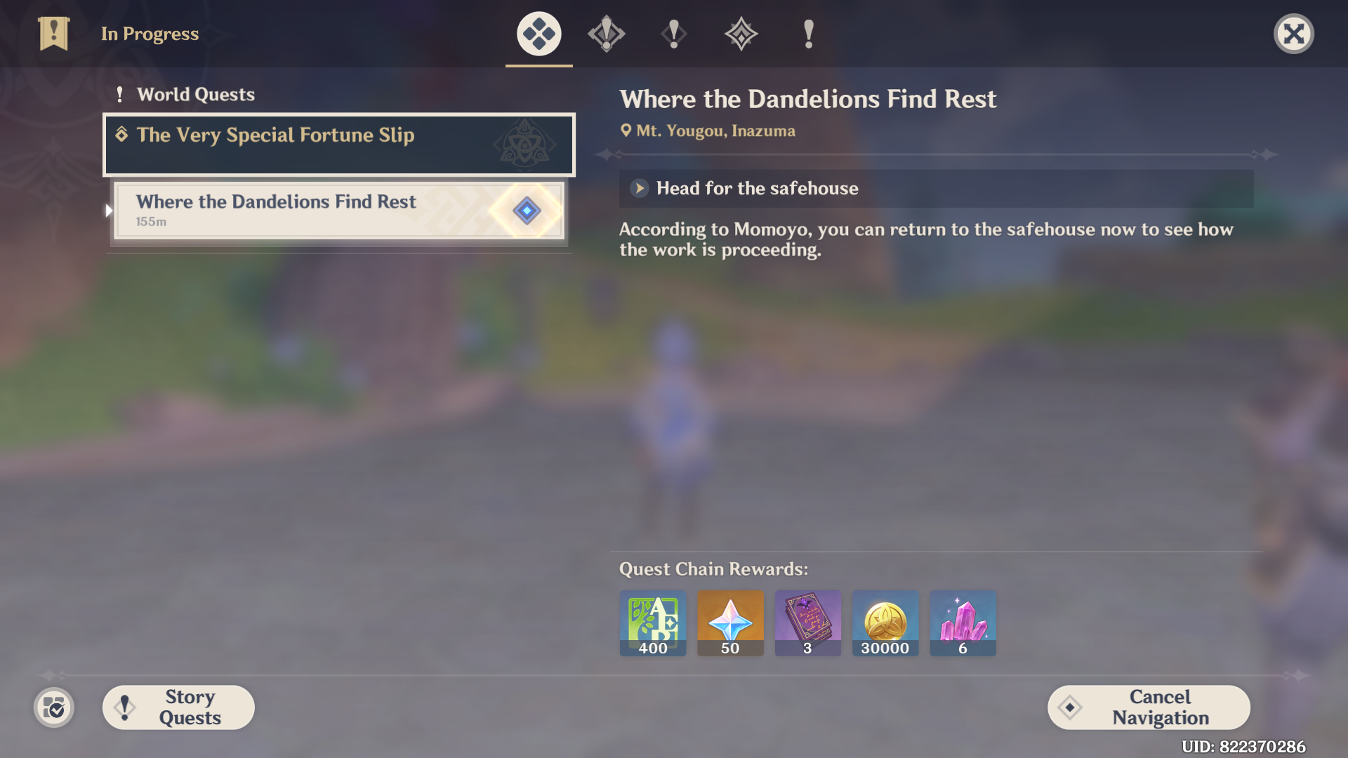 HIDEEN QUEST : The Very Special Fortune Slip Genshin Impact | HoYoLAB