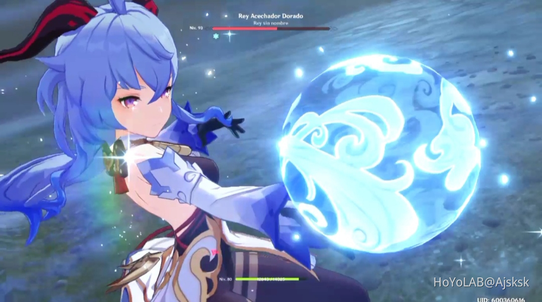 Ganyu F2p vs rey acechador dorado Genshin Impact | HoYoLAB