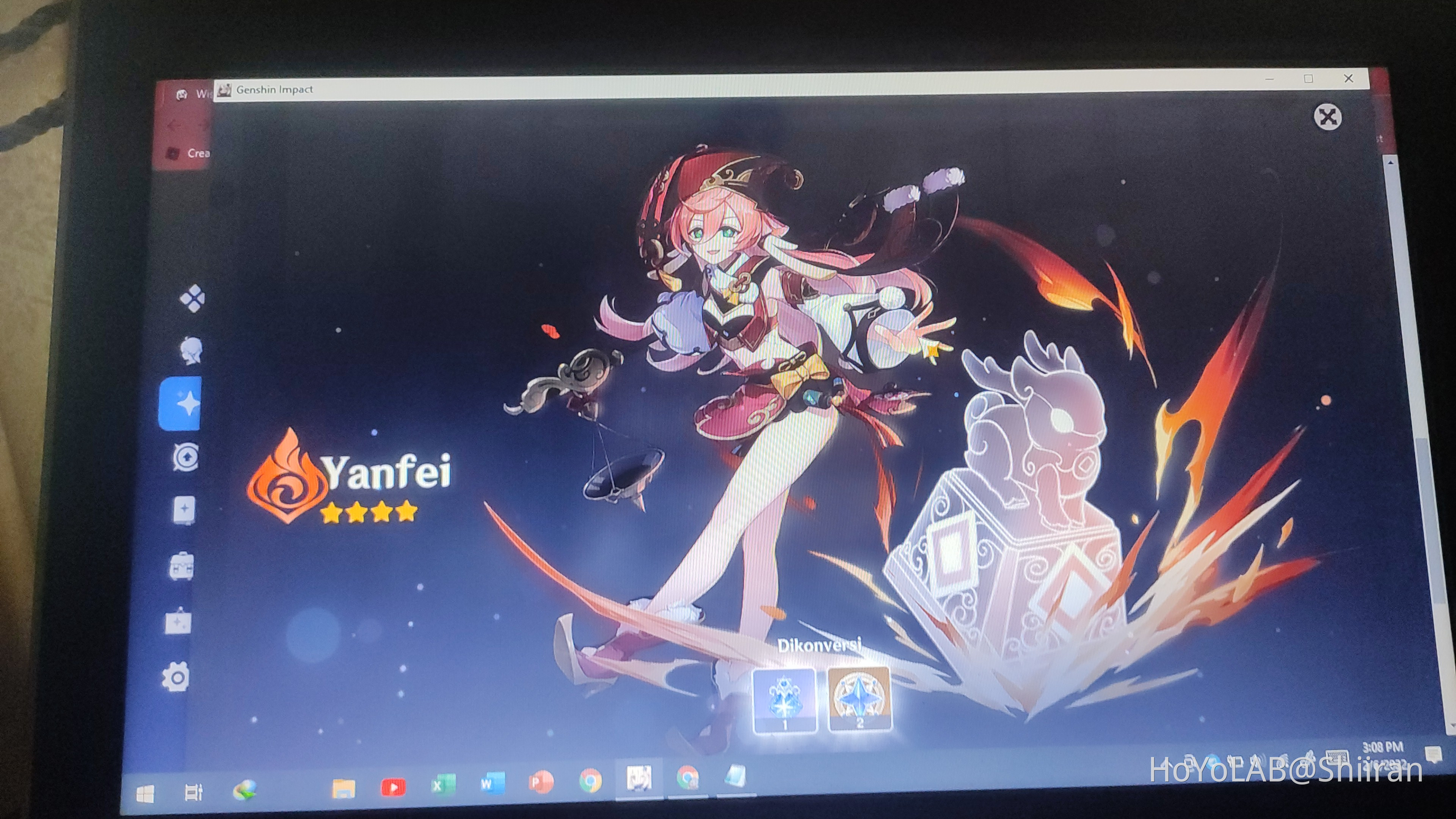 Saran build yanfei, sepuh Genshin Impact | HoYoLAB