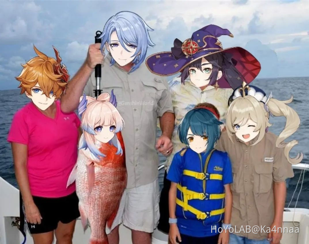 Familia hydro/ family hydro😍 Genshin Impact | HoYoLAB