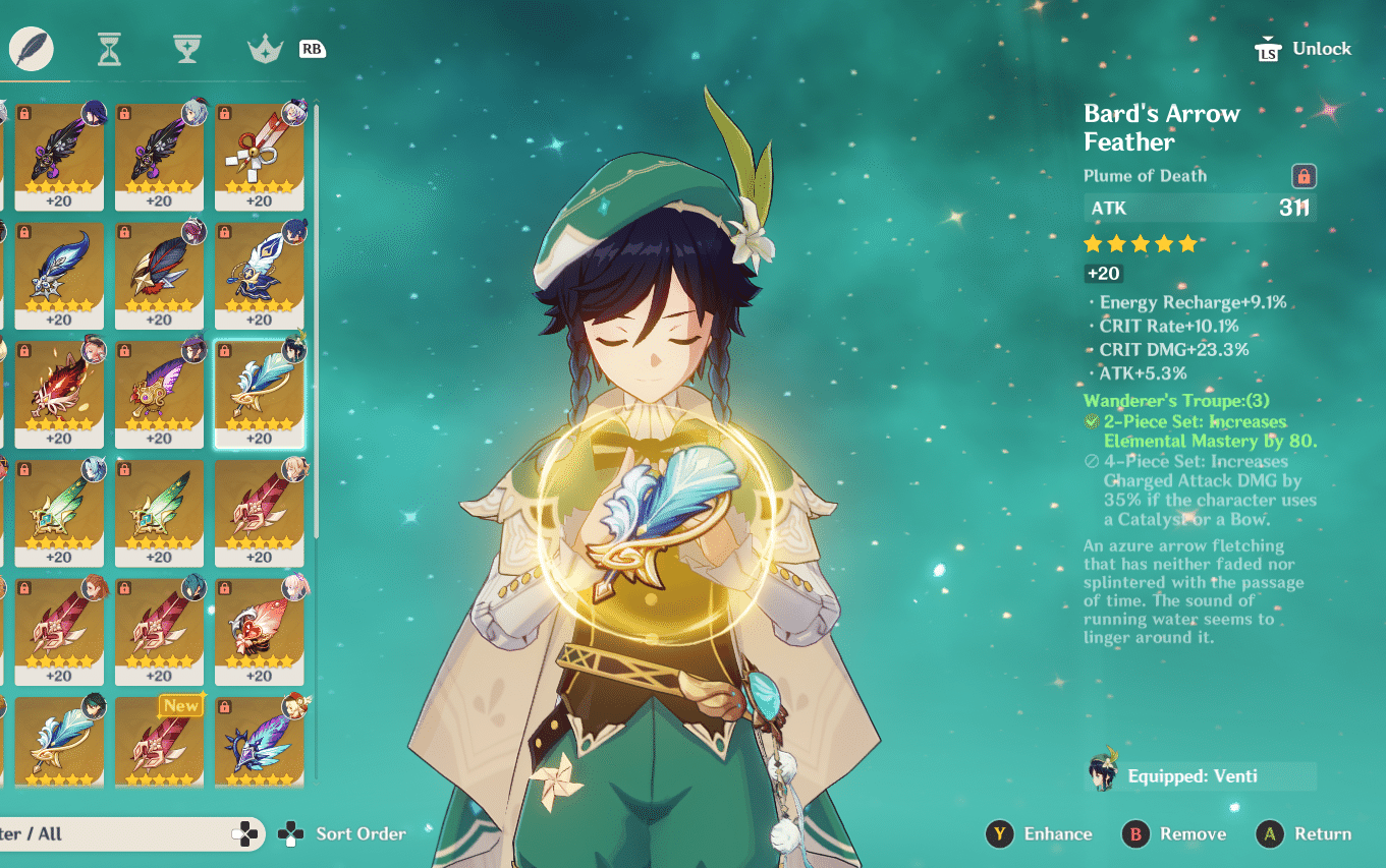 My Venti build and guide (Aimed at high skill damage) for solo-ing him ...