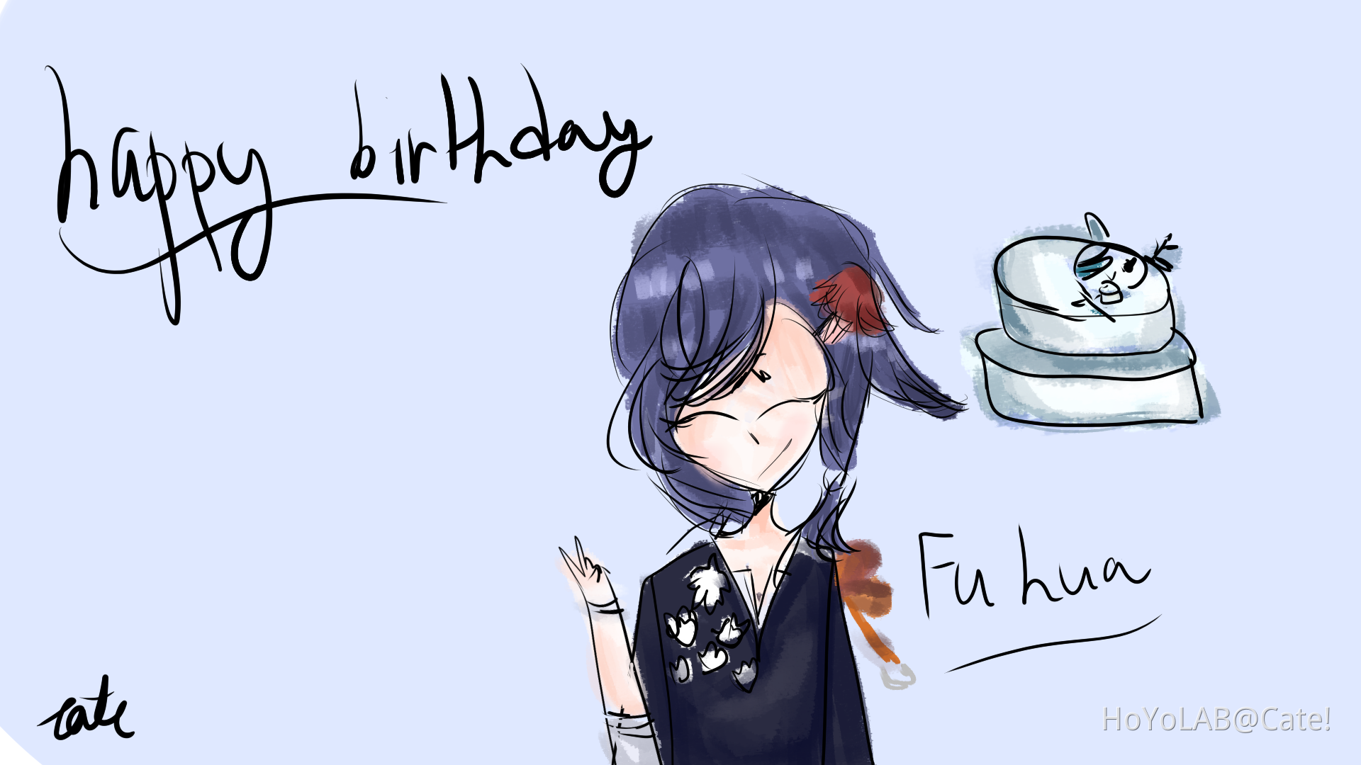 Happy birthday Fu Hua!! (ft. autumn shades skin!) Honkai Impact 3rd ...