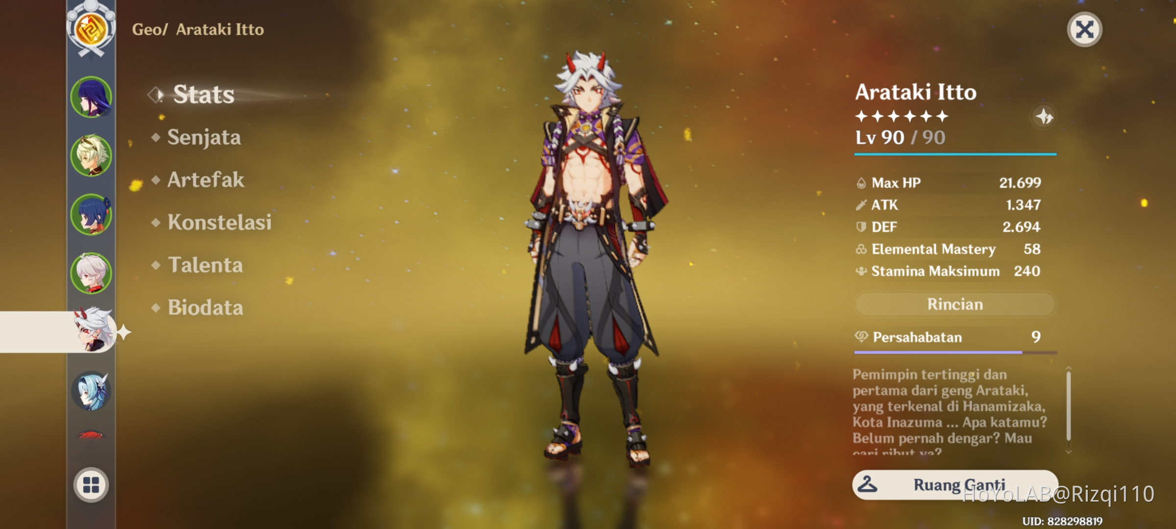 DPS Itto Genshin Impact | HoYoLAB