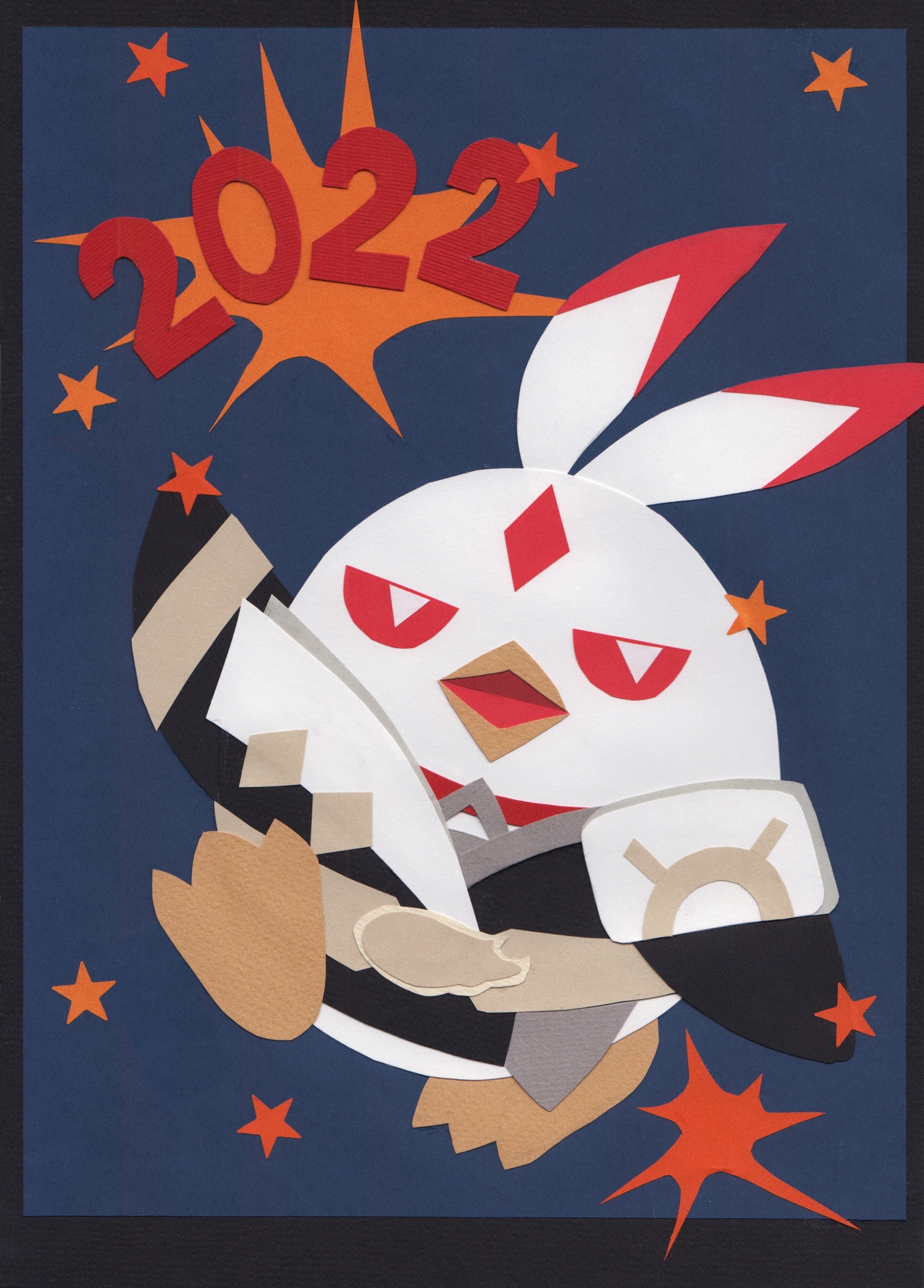 A small paper collage for my beloved Senti Honkai Impact 3rd | HoYoLAB