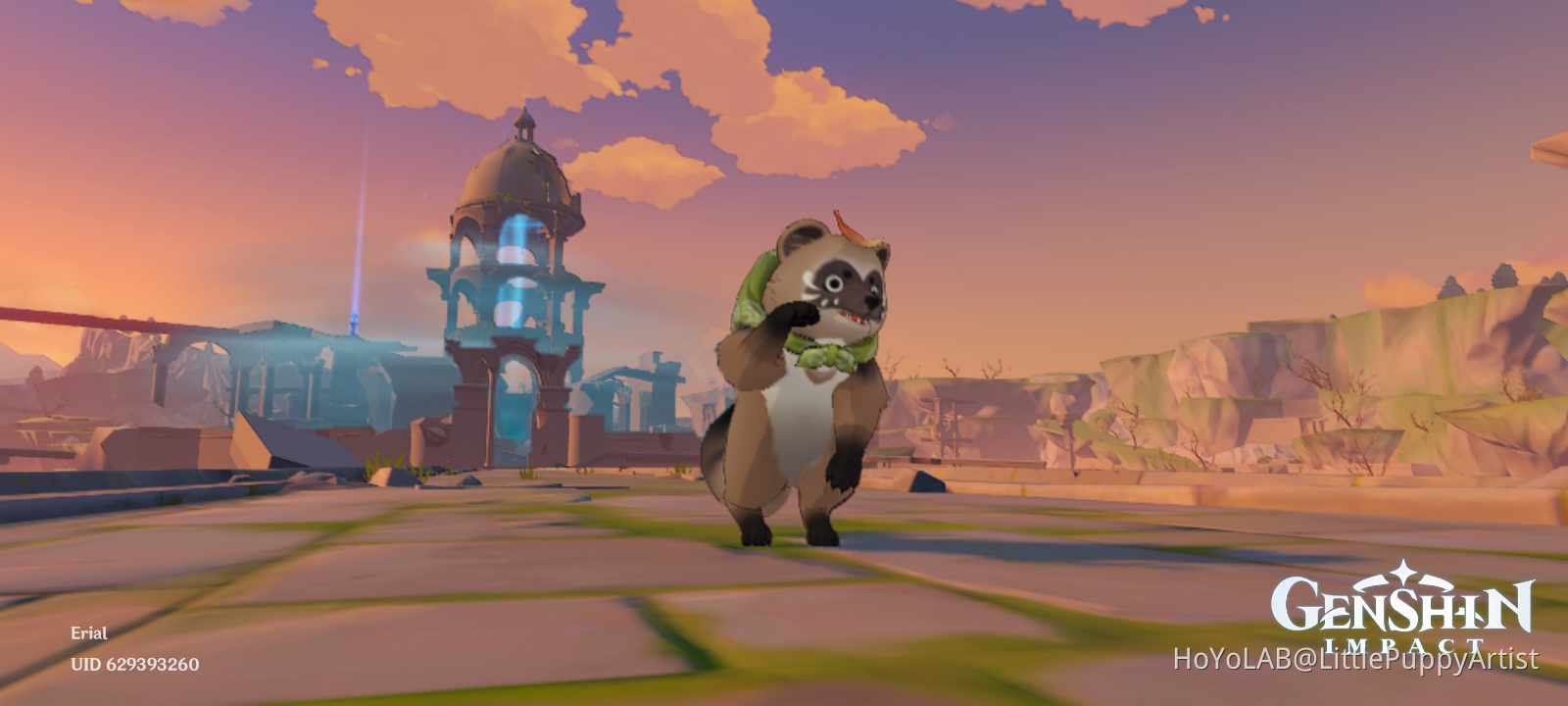 Hanging out with my tanuki friend pt8 Genshin Impact | HoYoLAB