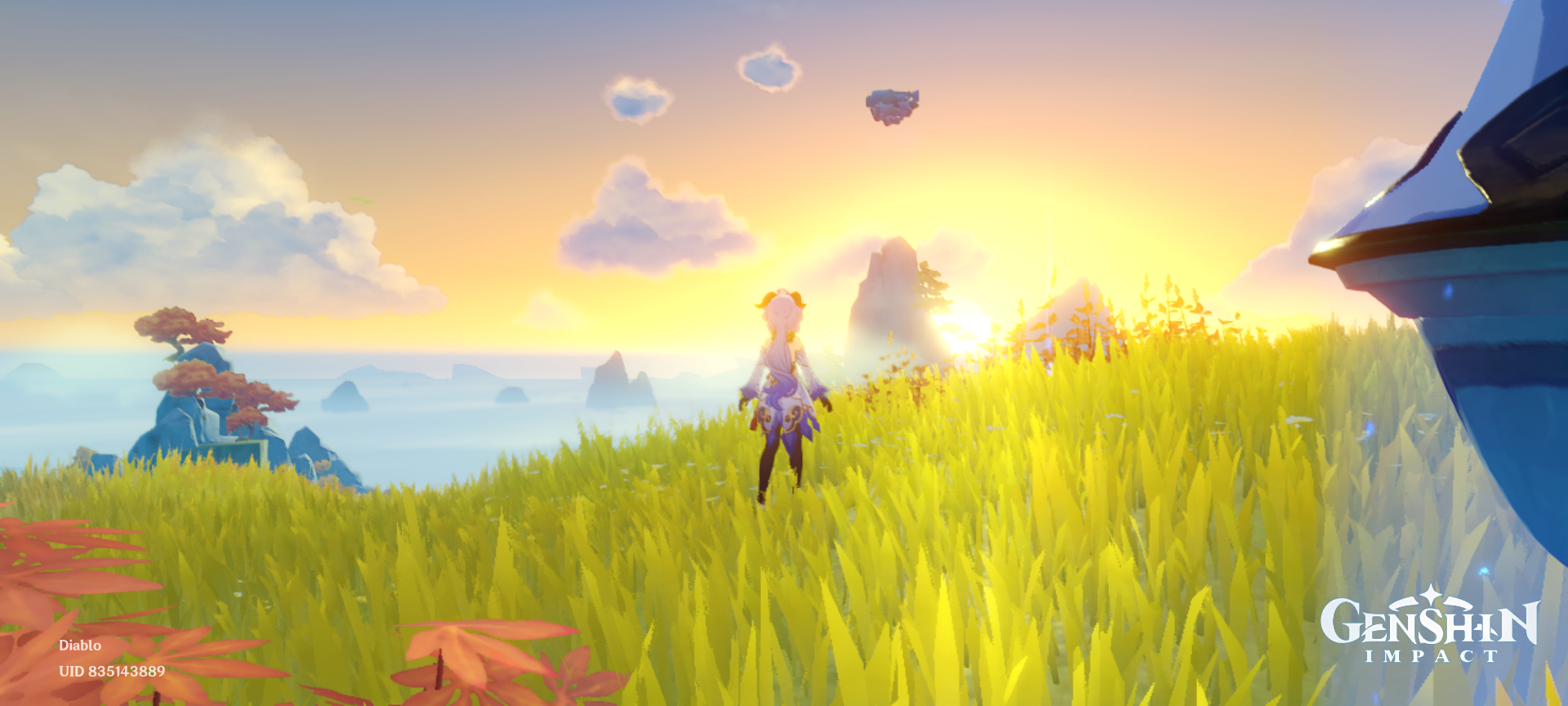 Just a beautiful scenery atop Mt Hulao Genshin Impact | HoYoLAB