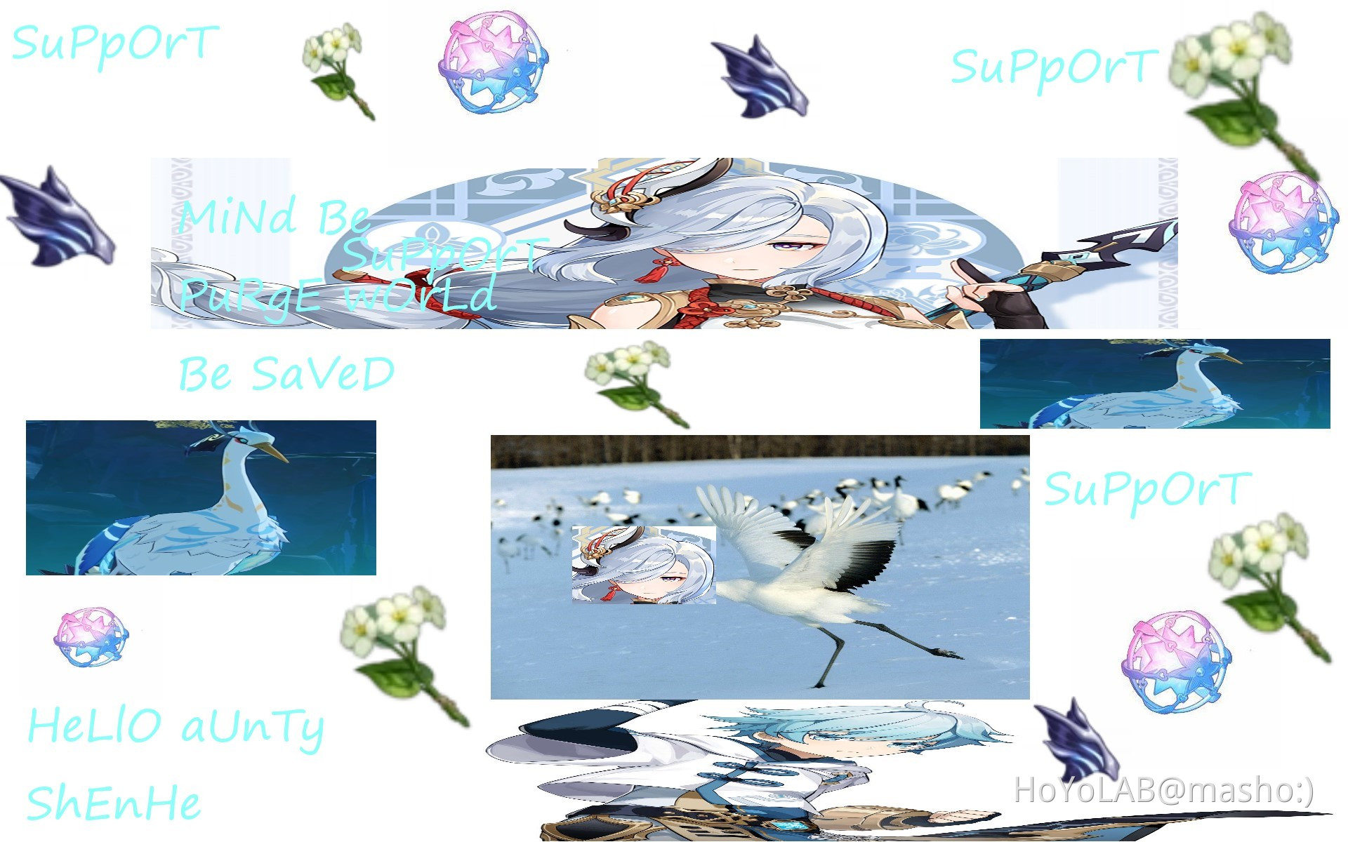 Shenhe pull ritual for her rerun banner. Genshin Impact | HoYoLAB