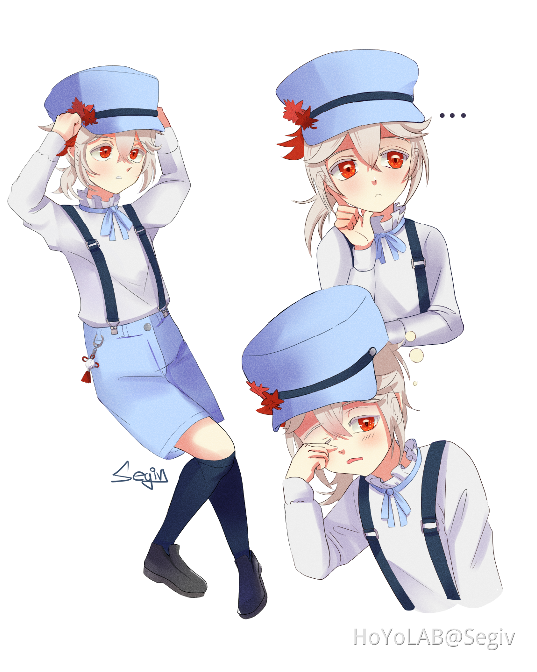 Kazuha blue Genshin Impact | HoYoLAB