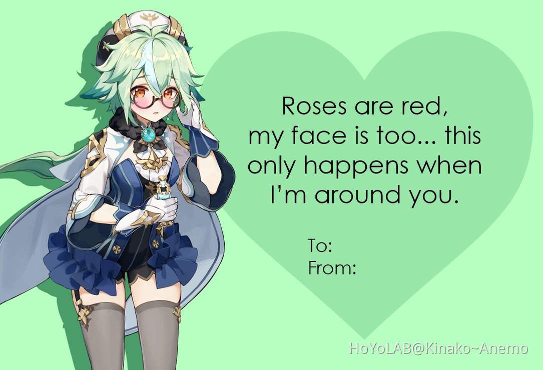 Valentines day special | Genshin Impact | HoYoLAB