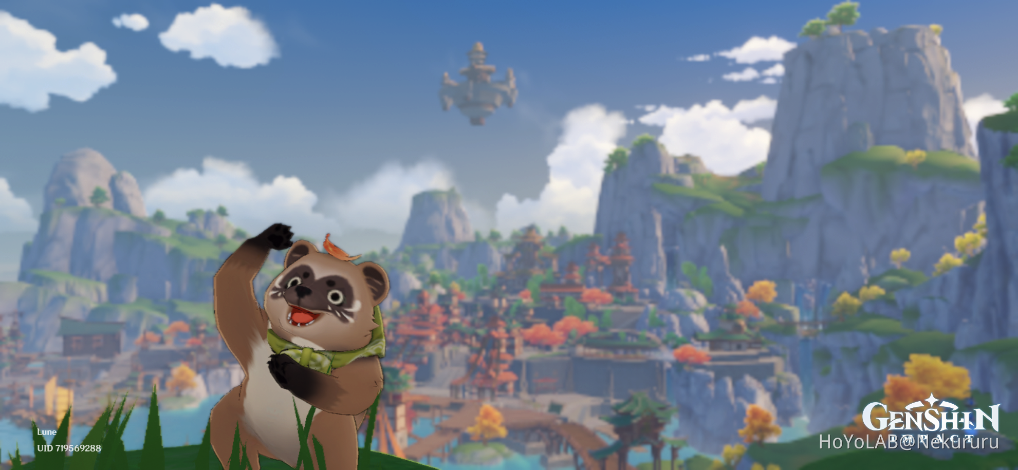 All the littles pics of this cute little tanuki | Genshin Impact | HoYoLAB