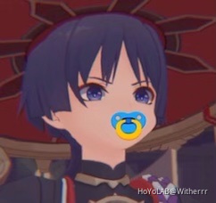 Scaramouche with a pacifier Genshin Impact | HoYoLAB