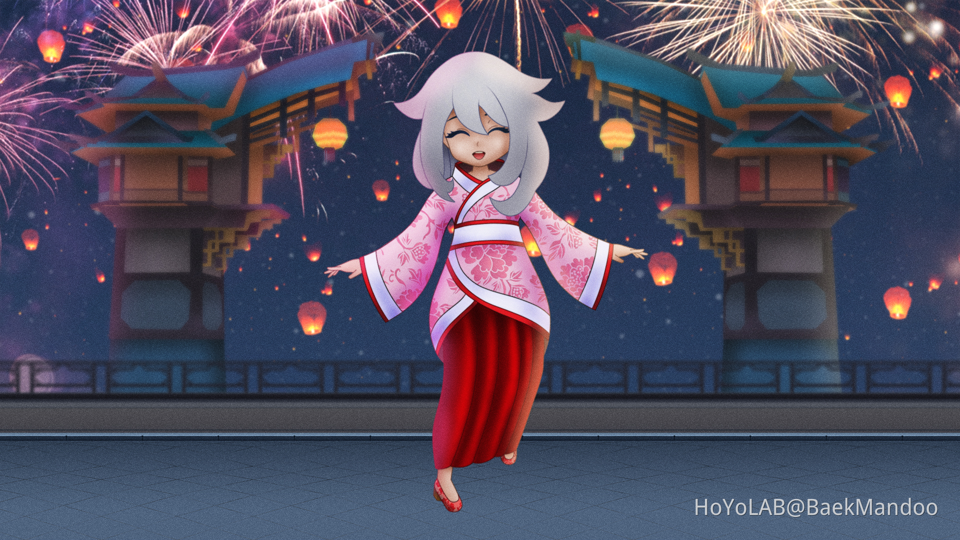 Paimon in traditional chinese clothes Genshin Impact | HoYoLAB