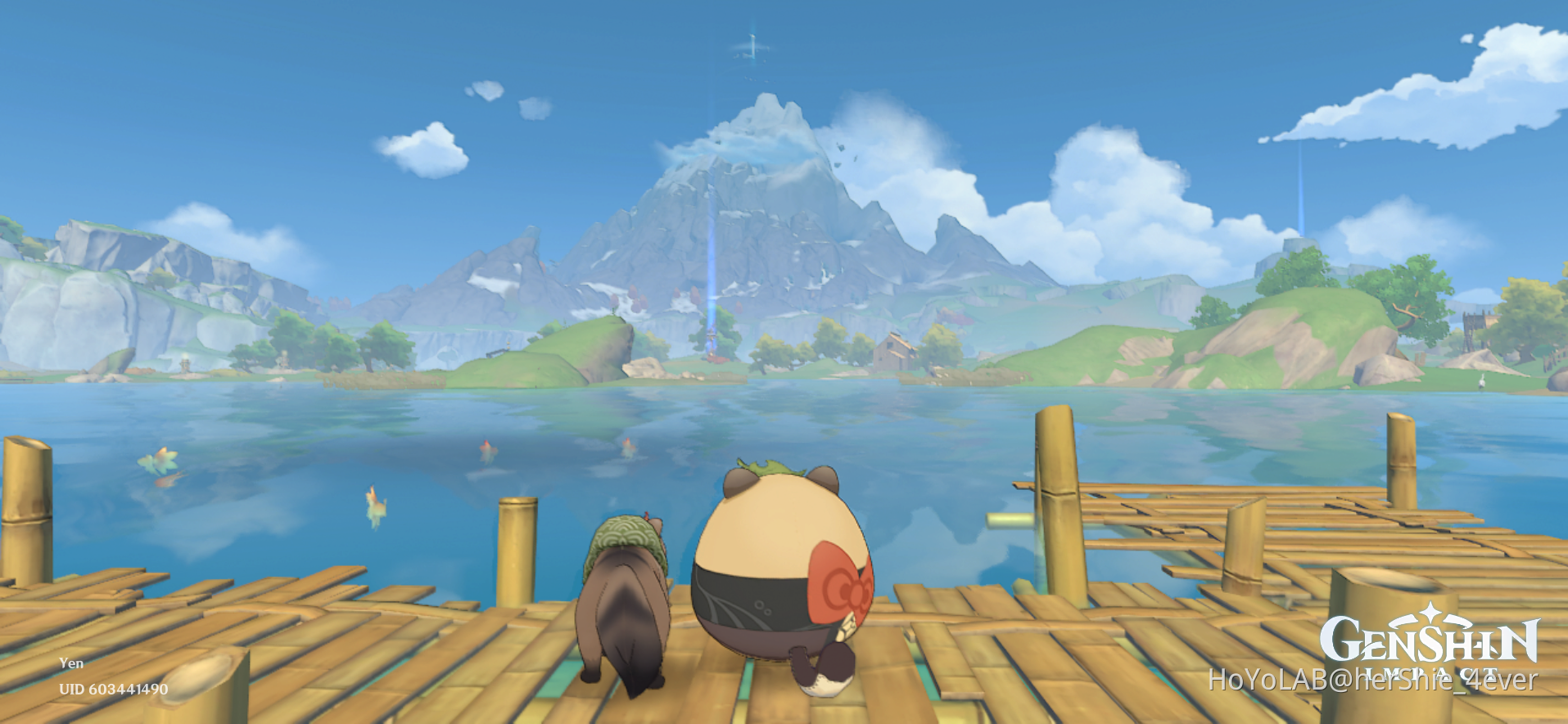 Sayu fishing with kichiboushi Genshin Impact | HoYoLAB