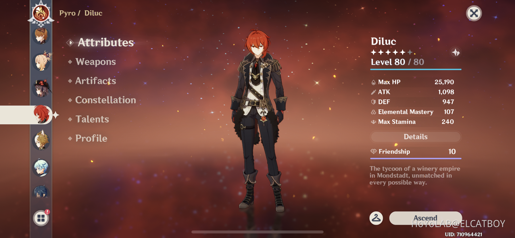 Diluc build? Genshin Impact | HoYoLAB