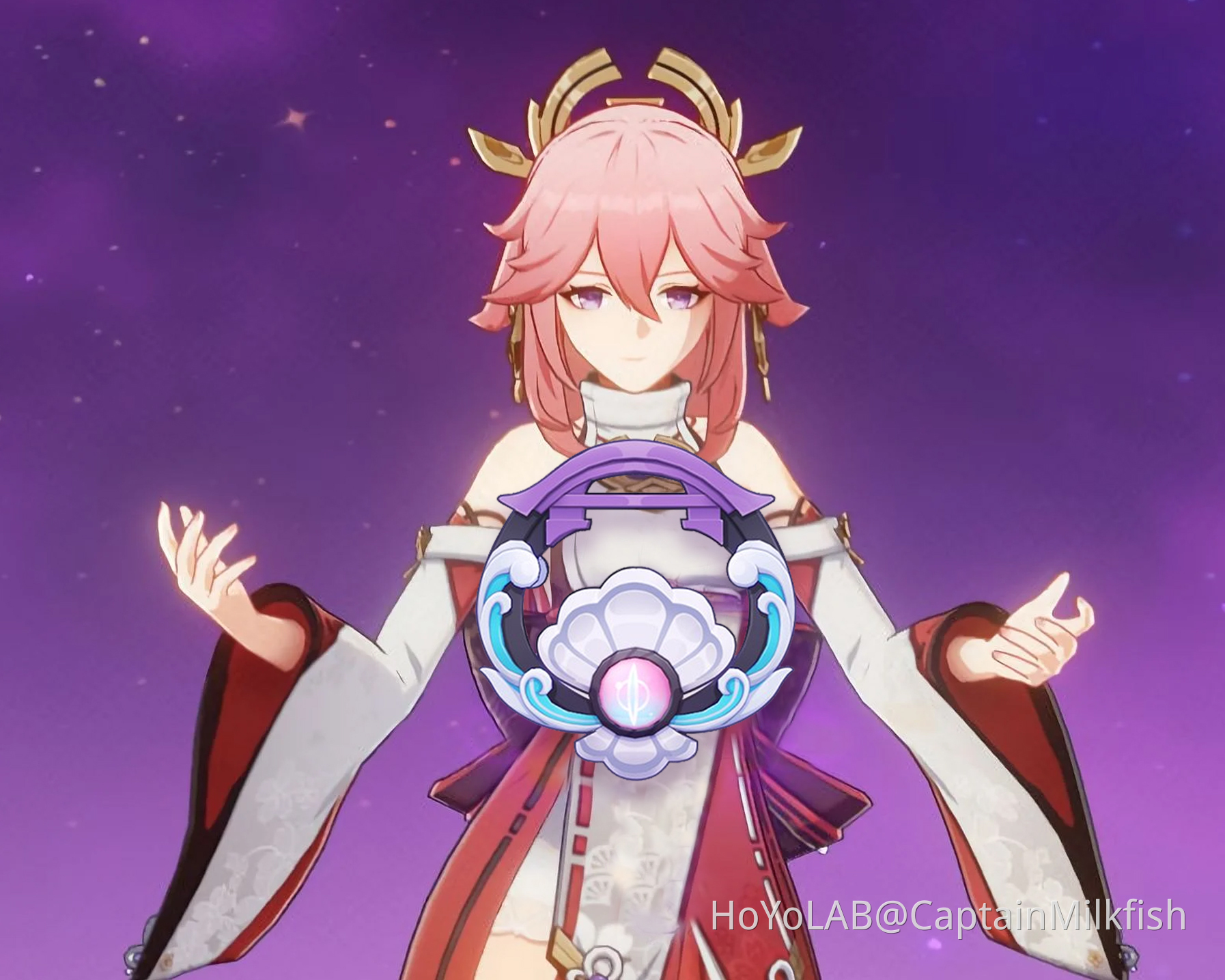 Quick-edited Oathsworn Eye on Yae Miko Genshin Impact | HoYoLAB