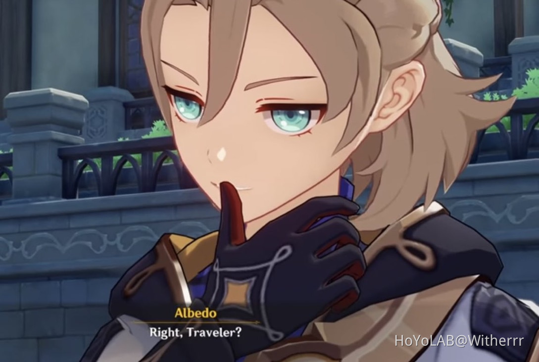 I swear they turn up the smug-bedo dial with every update Genshin ...