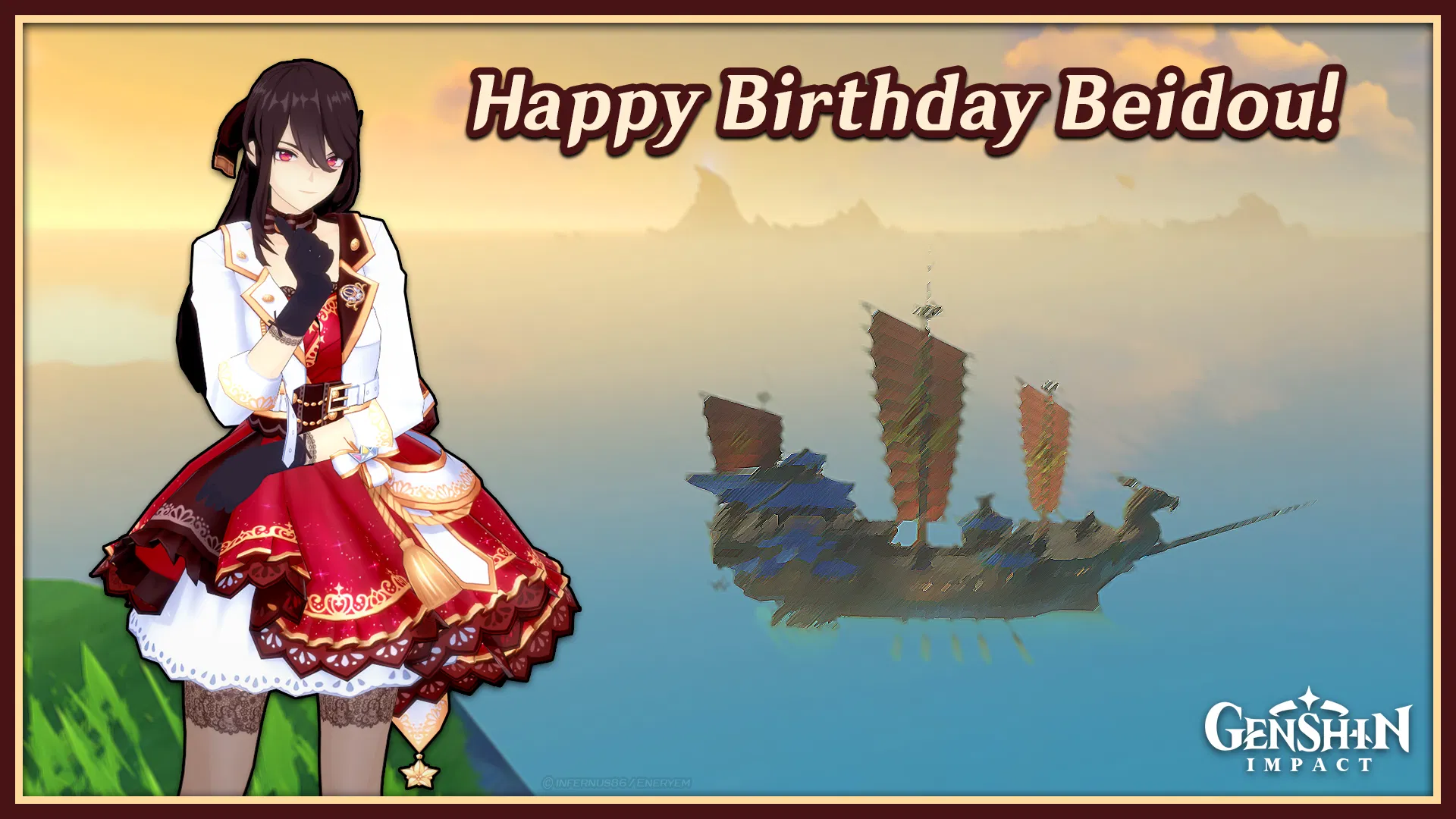 Happy Birthday Beidou! 💖 Genshin Impact | HoYoLAB