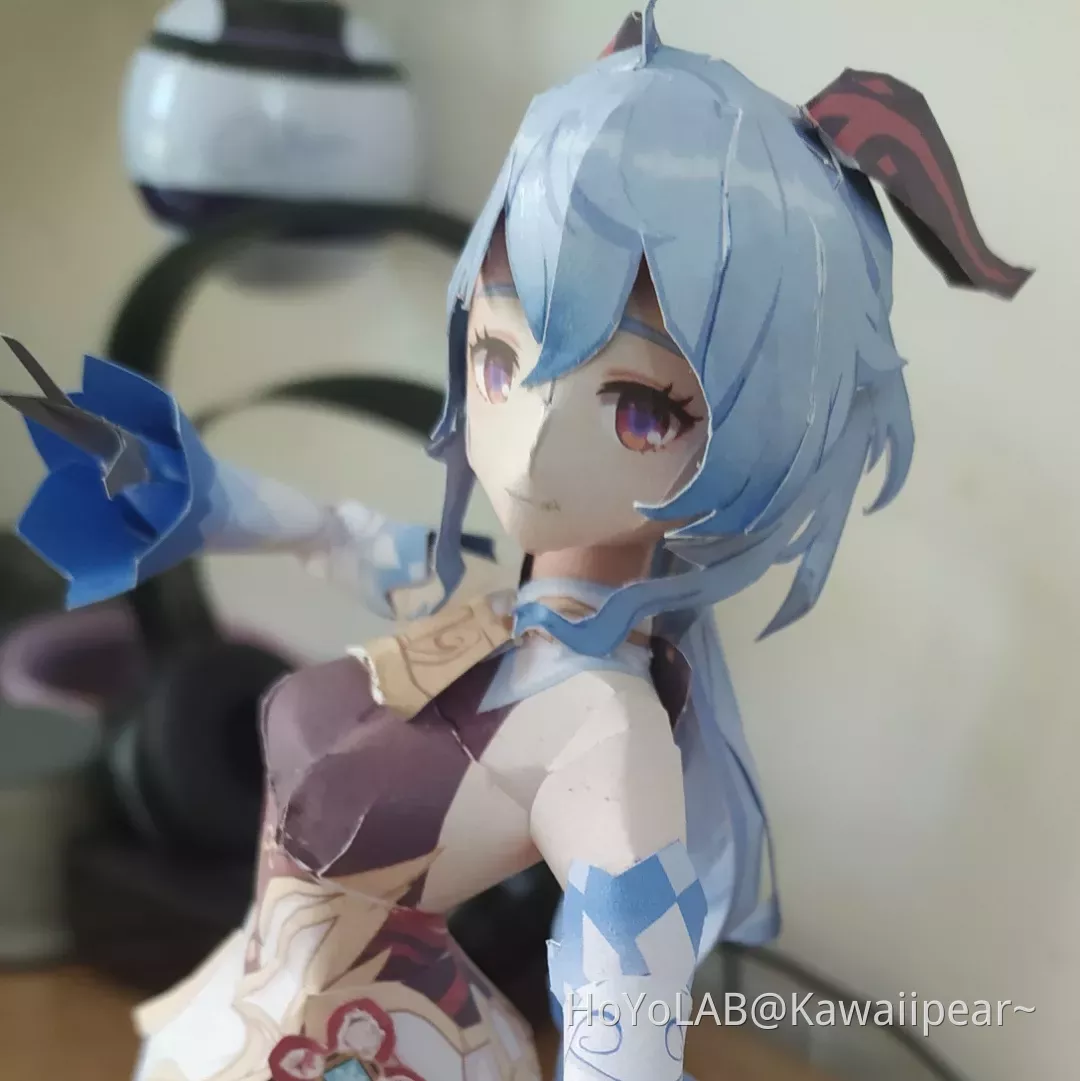 Ganyu Paper model! Genshin Impact | HoYoLAB