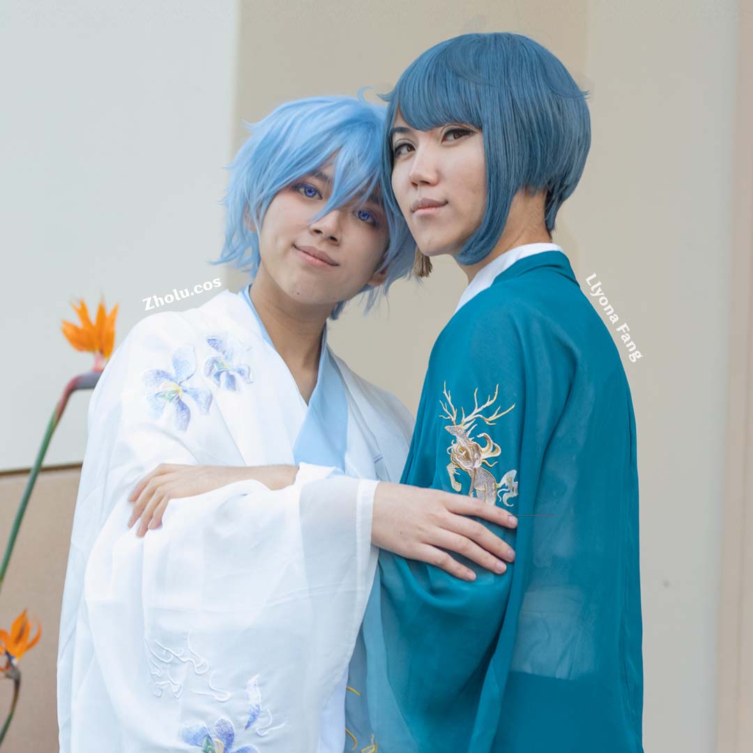 Hanfu Xingqiu and Chongyun ^-^ Genshin Impact | HoYoLAB