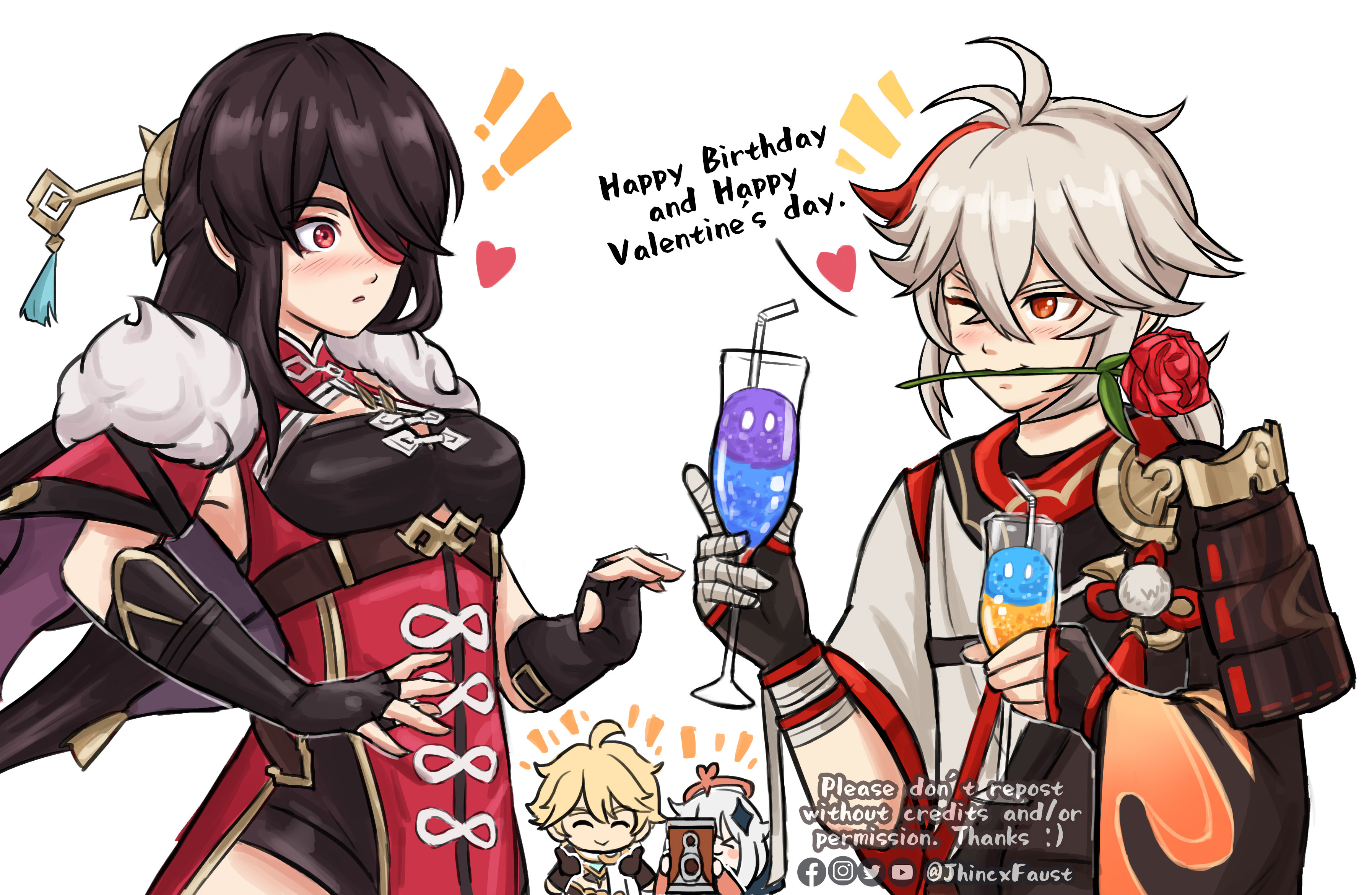 Happy Birthday and Happy Valentine's Day Beidou ! Genshin Impact | HoYoLAB