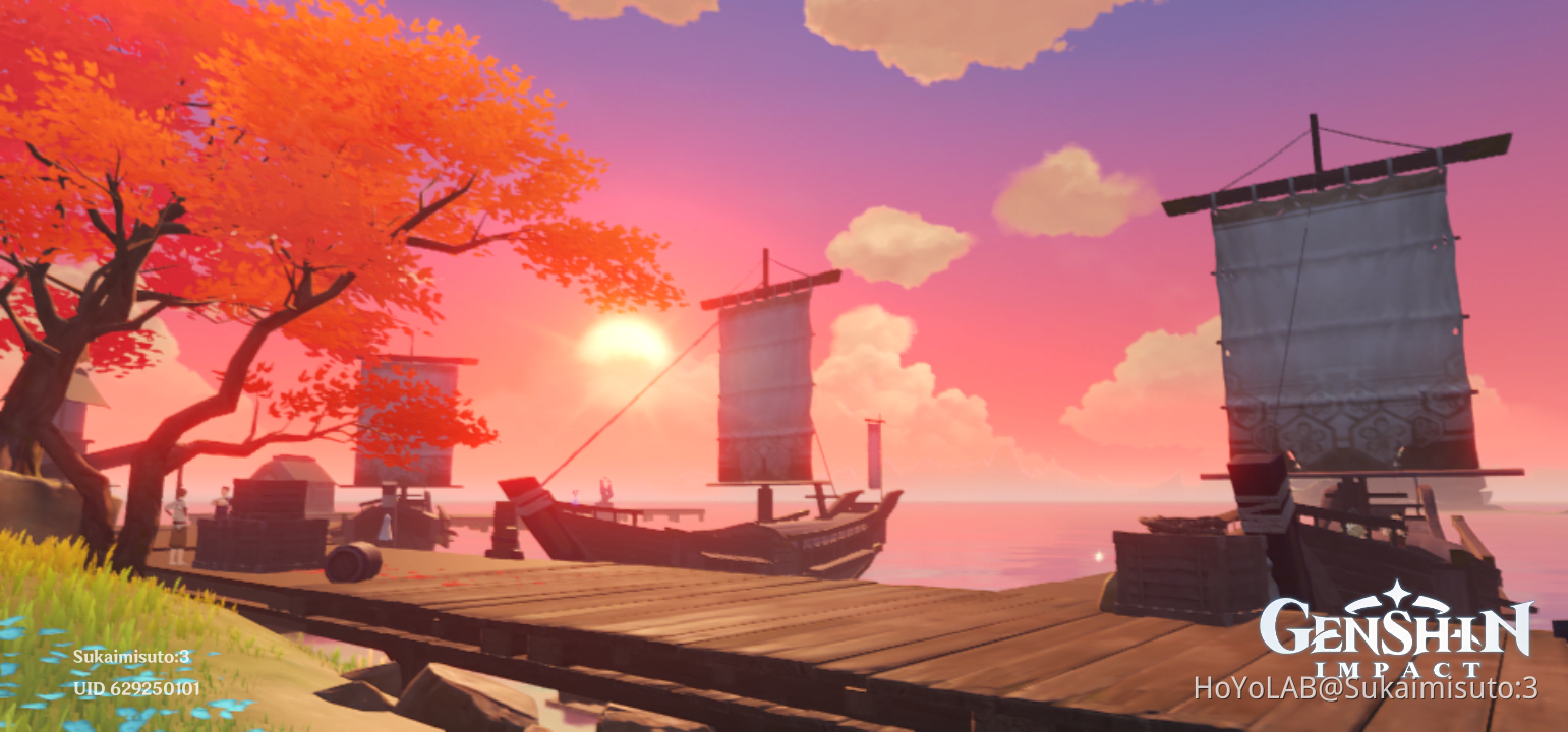 Port d'Inazuma Genshin Impact | HoYoLAB