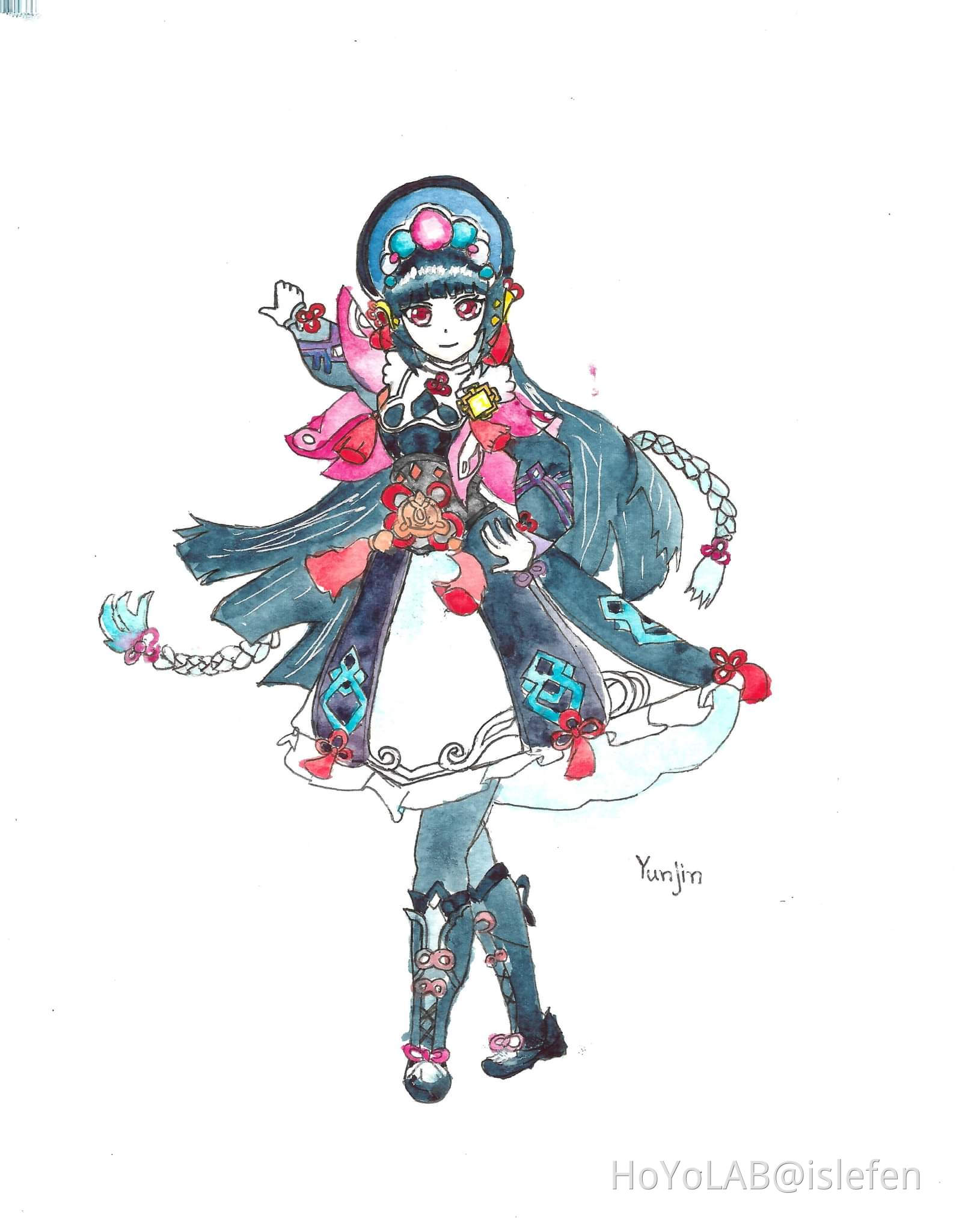 fanart yunjin Genshin Impact | HoYoLAB