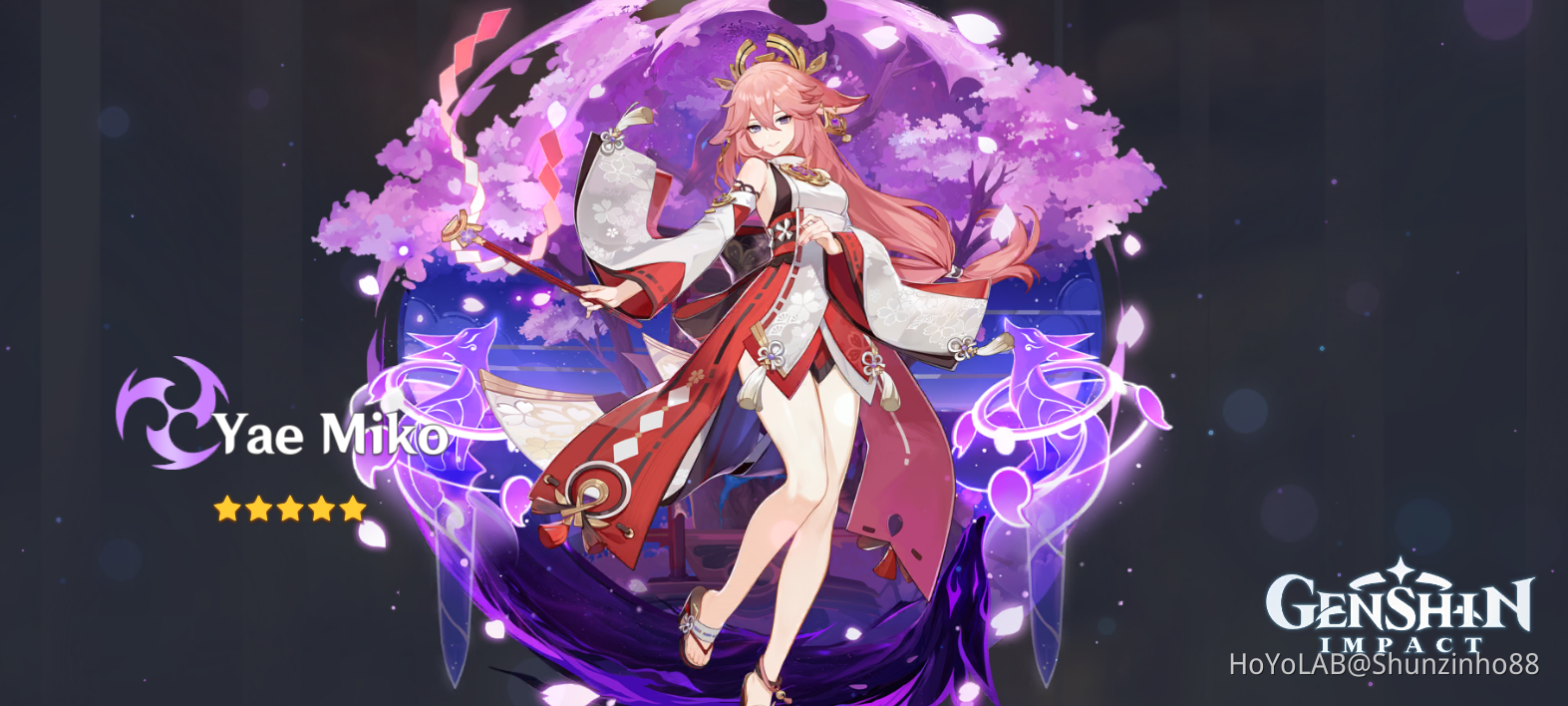 Miko veio pra casa primeiro tiro ela ta aqui Genshin Impact | HoYoLAB