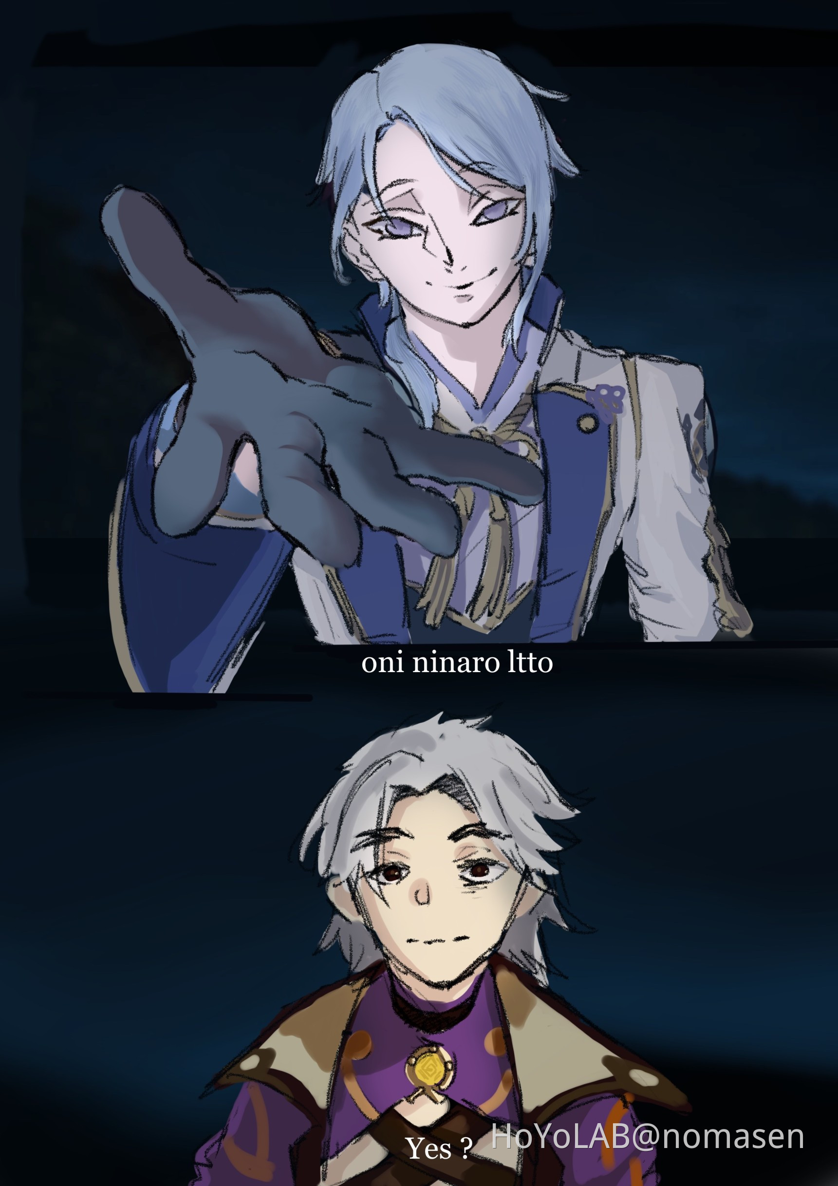 Before Ltto became a Oni Genshin Impact | HoYoLAB