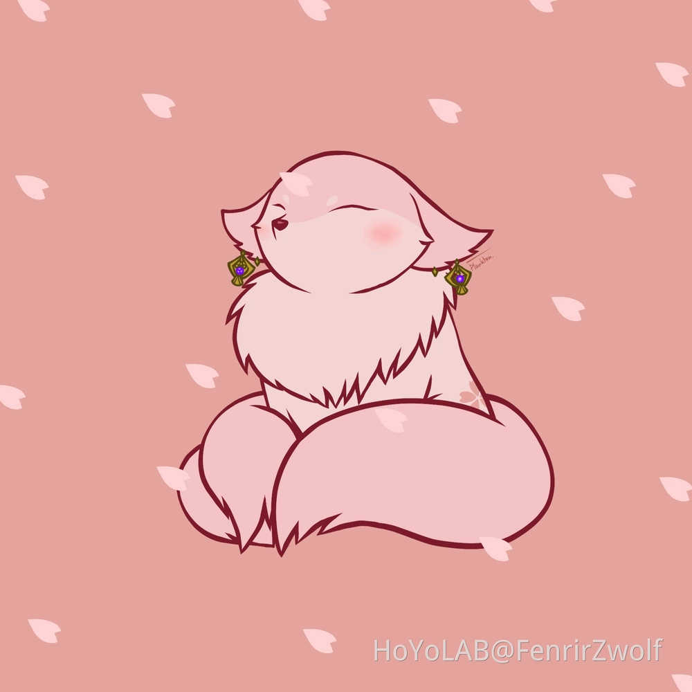 Yae Miko's fox form Genshin Impact | HoYoLAB