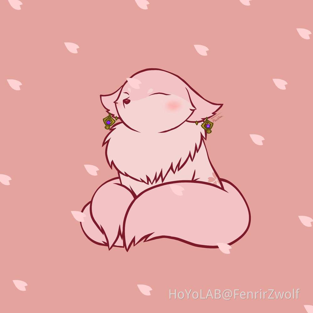 Yae Miko's fox form Genshin Impact | HoYoLAB