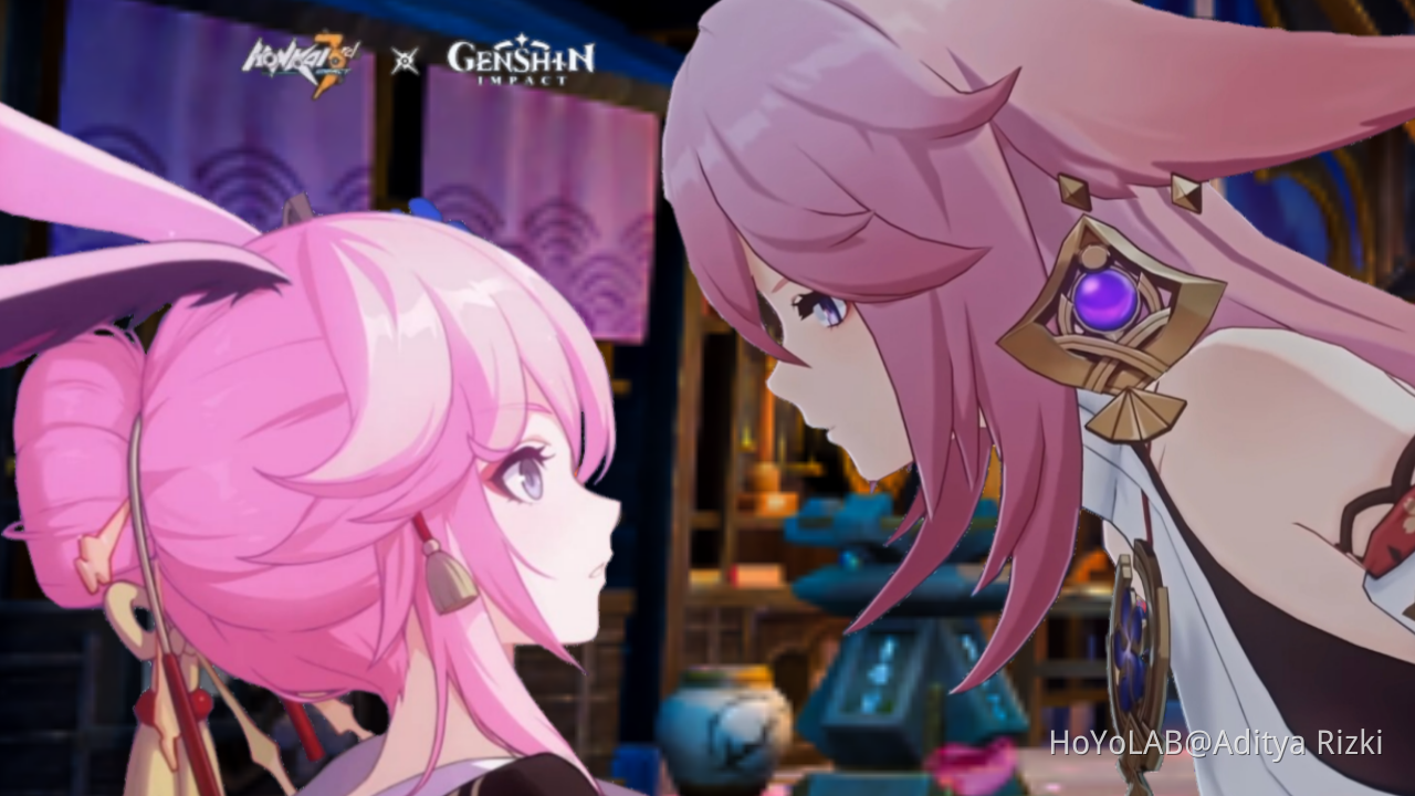 yae miko x yae sakura Genshin Impact | HoYoLAB