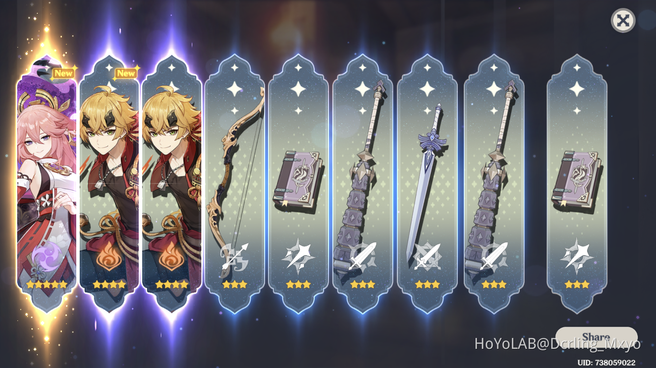 Yae Miko banner luck is amazing! Genshin Impact | HoYoLAB