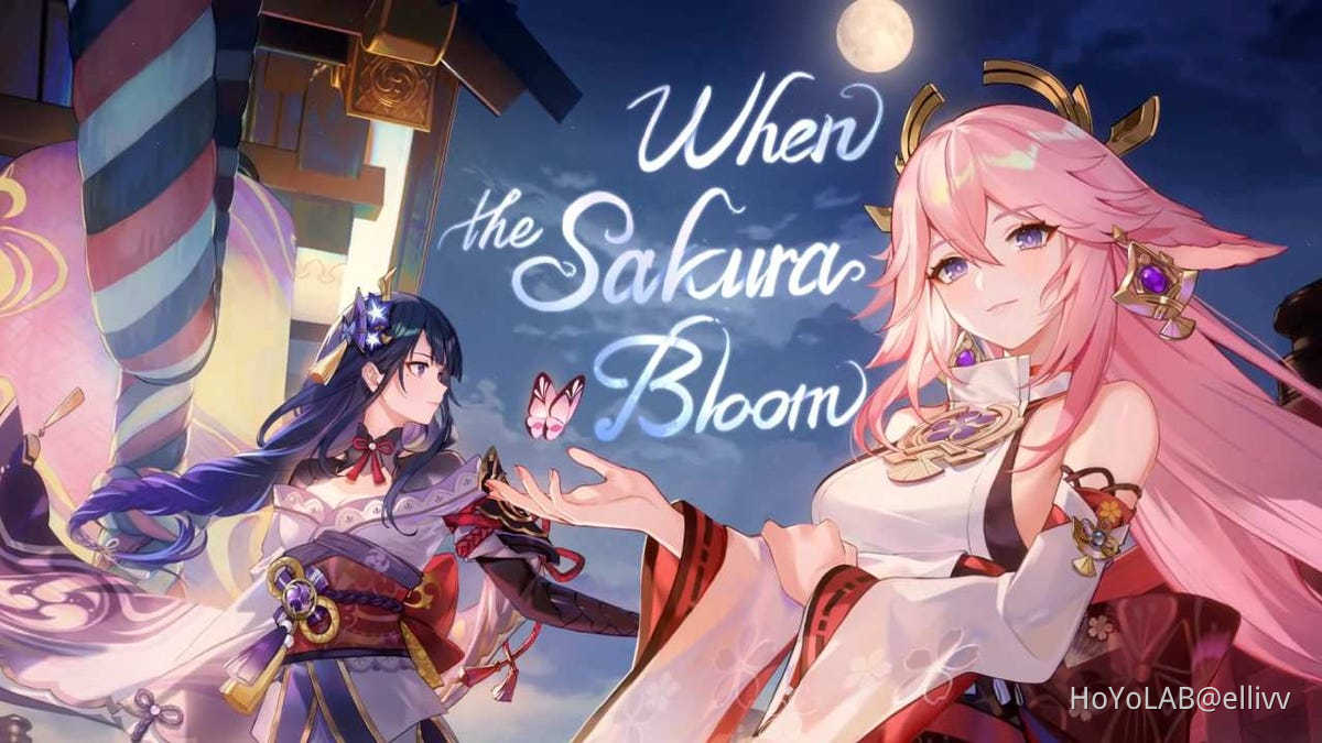 When The Sakura Bloom Genshin Impact | HoYoLAB