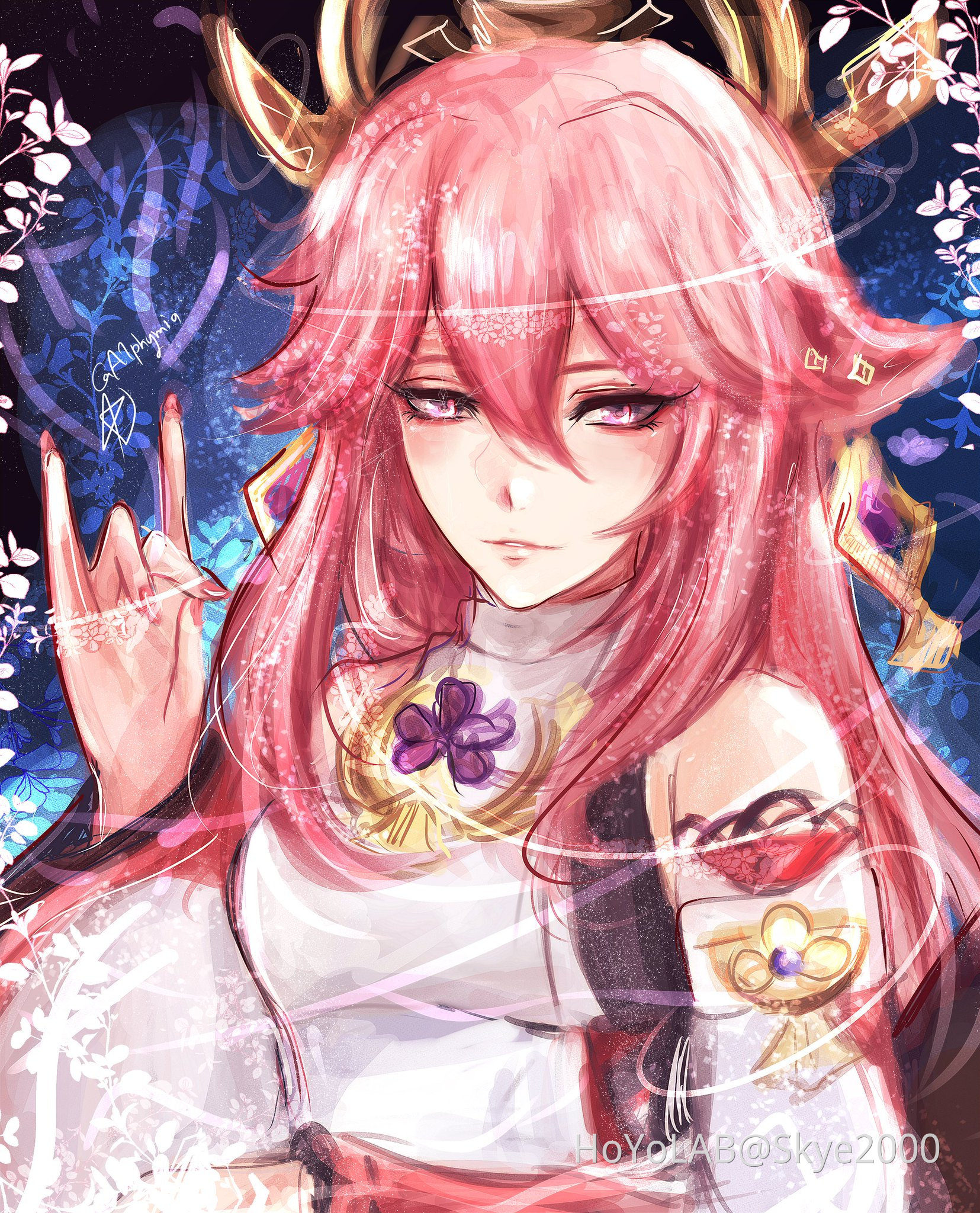 Yae fanart | Genshin Impact | HoYoLAB