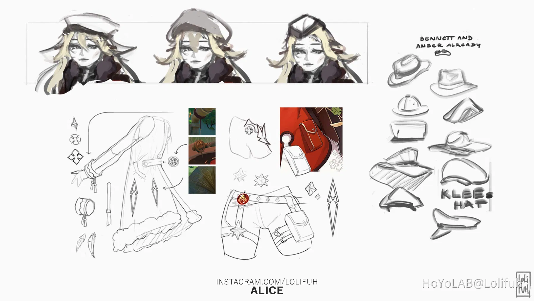 Alice Character Design - Klee's Mom Genshin Impact | HoYoLAB