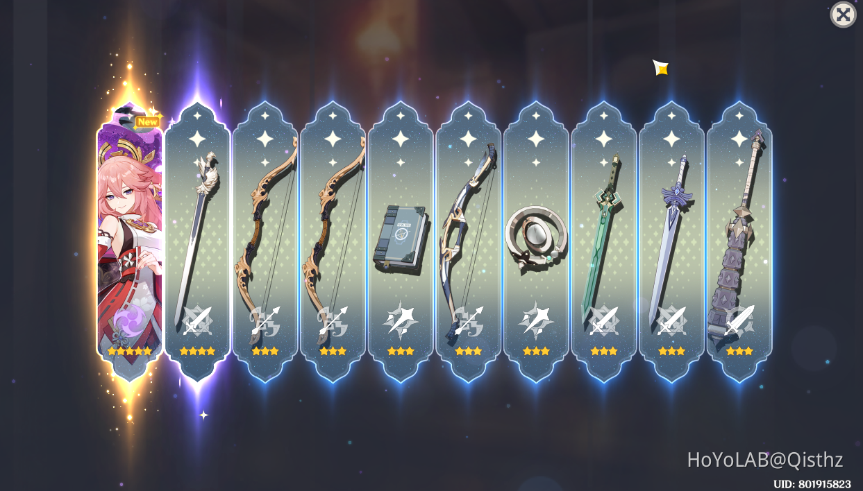 Yae Miko full set GOT! Yae Yae full set LIT Genshin Impact | HoYoLAB