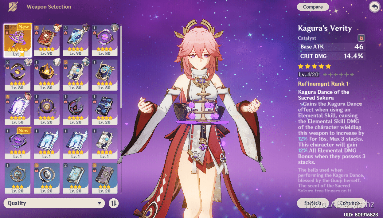 Yae Miko full set GOT! Yae Yae full set LIT Genshin Impact | HoYoLAB