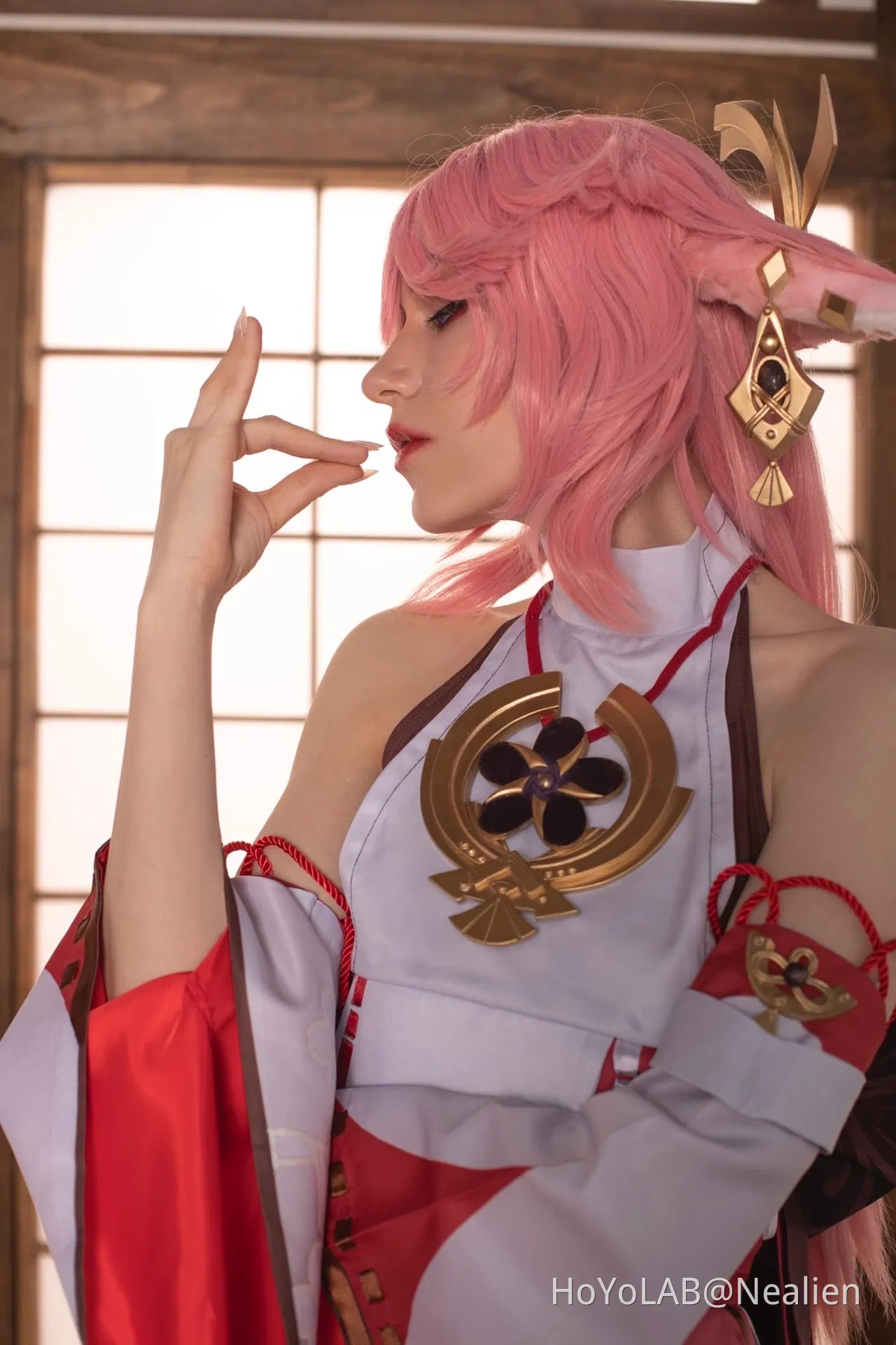 My Yae Milo cosplay! Good luck Traveller 💕 Genshin Impact | HoYoLAB