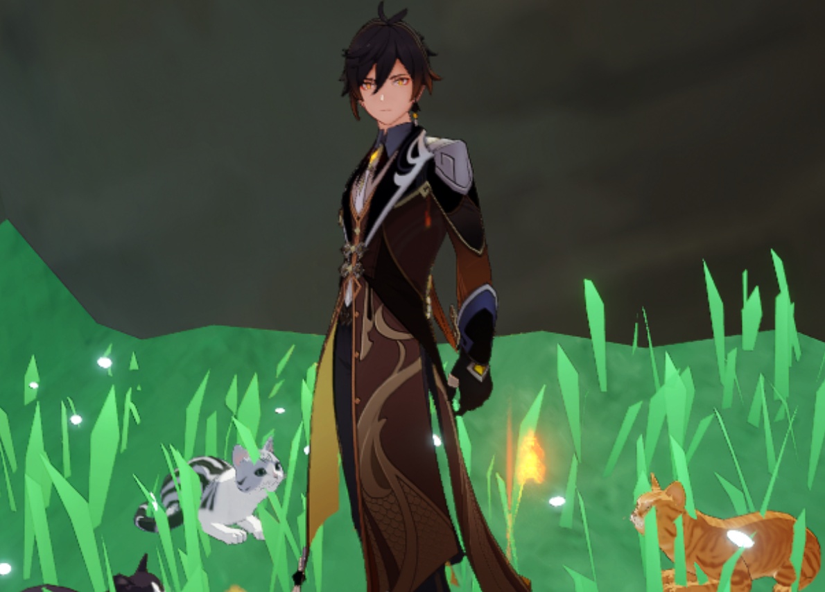 even the cats praise him tho 🔥🥵 Genshin Impact | HoYoLAB