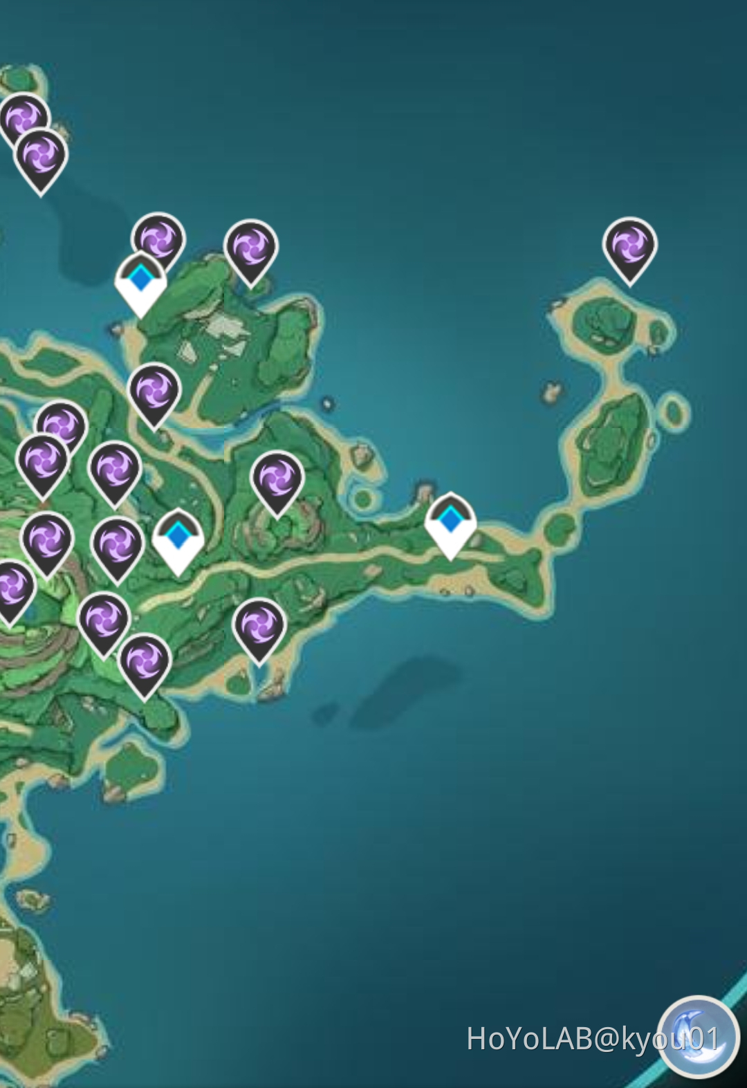 Inazuma electroculus locations #let me win please Genshin Impact | HoYoLAB