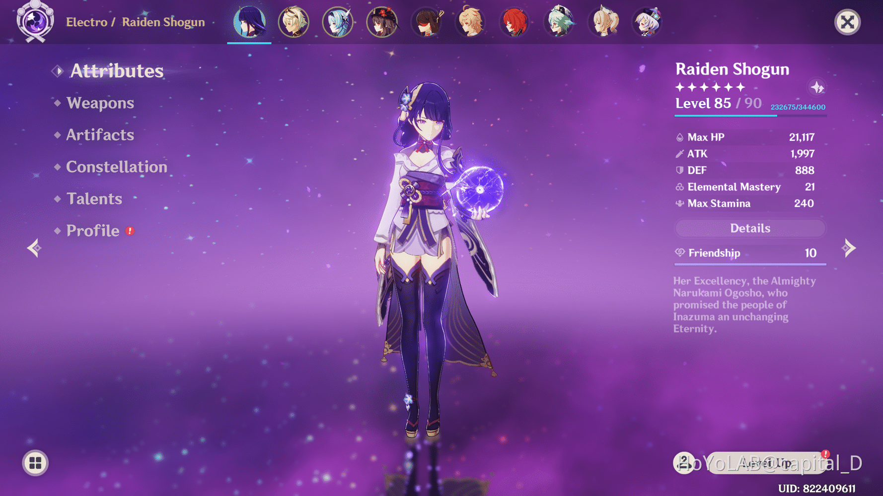 Raiden Shogun Build, Weapons & Talents Guide Genshin Impact | HoYoLAB