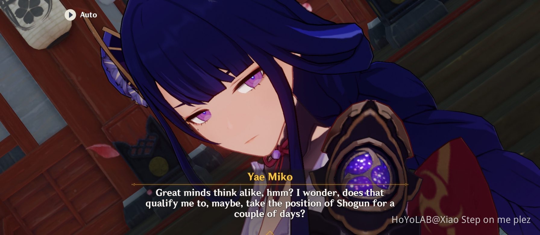 Ei giving yae the side eye lmao Genshin Impact | HoYoLAB