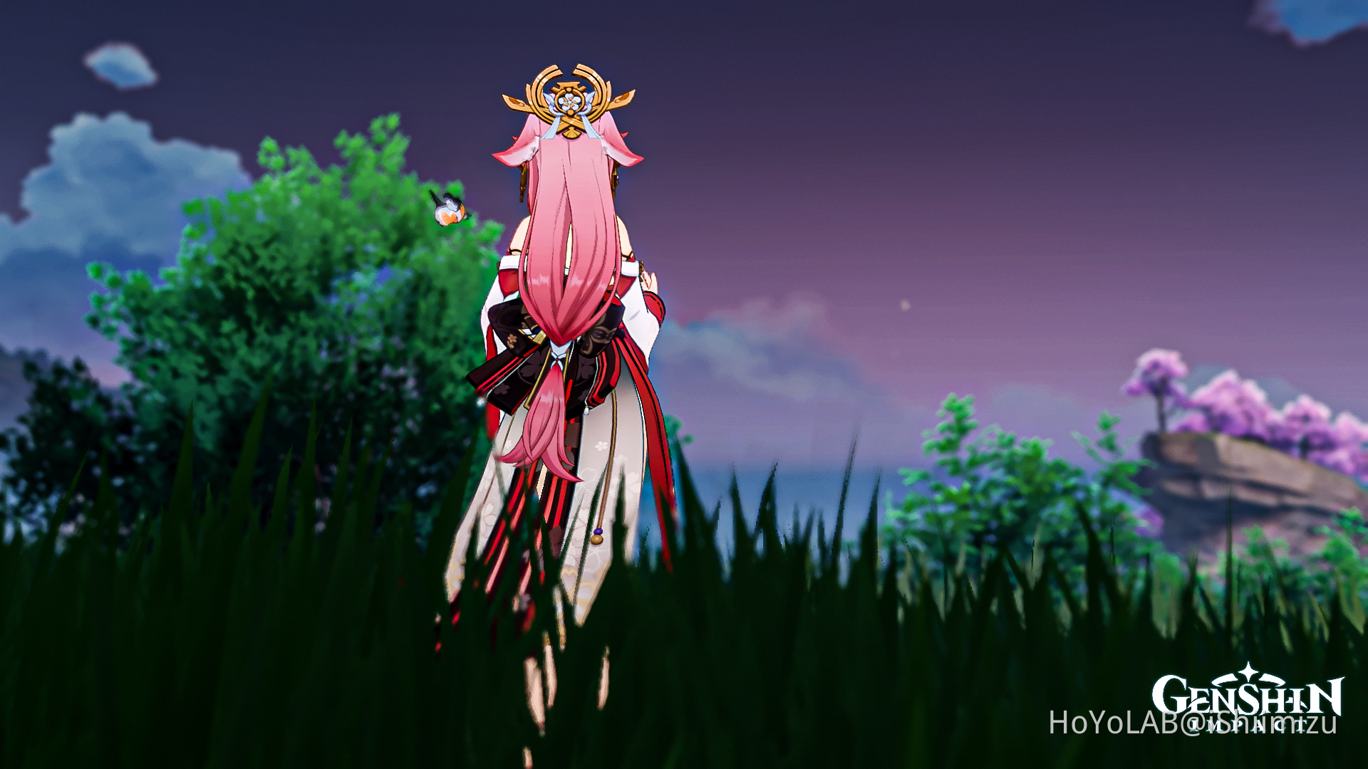 ''The Sakura Priestess'' - Yae Miko (Photo Album) | Genshin Impact ...