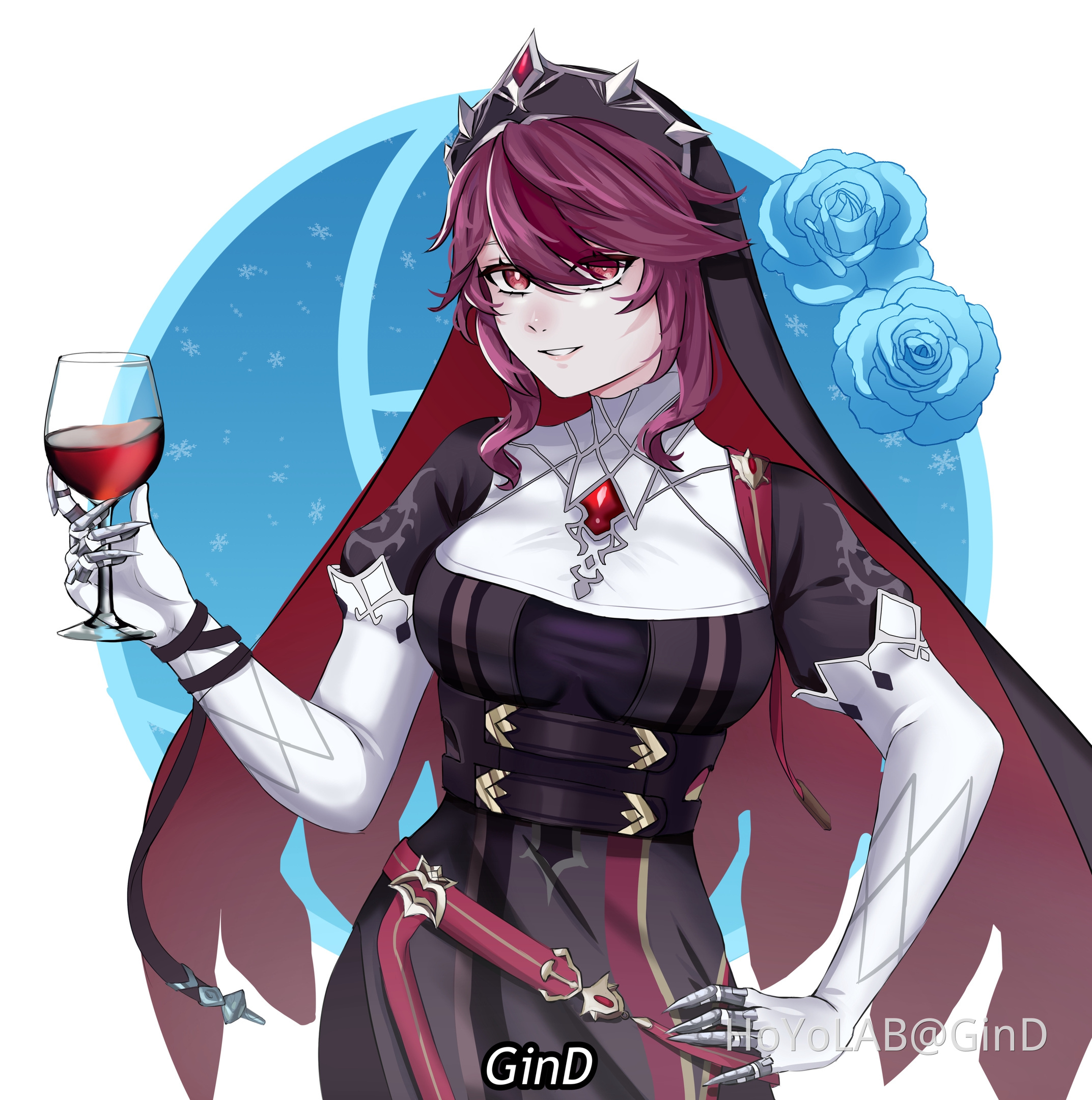 Rosaria in her new outfit 💕 Genshin Impact | HoYoLAB